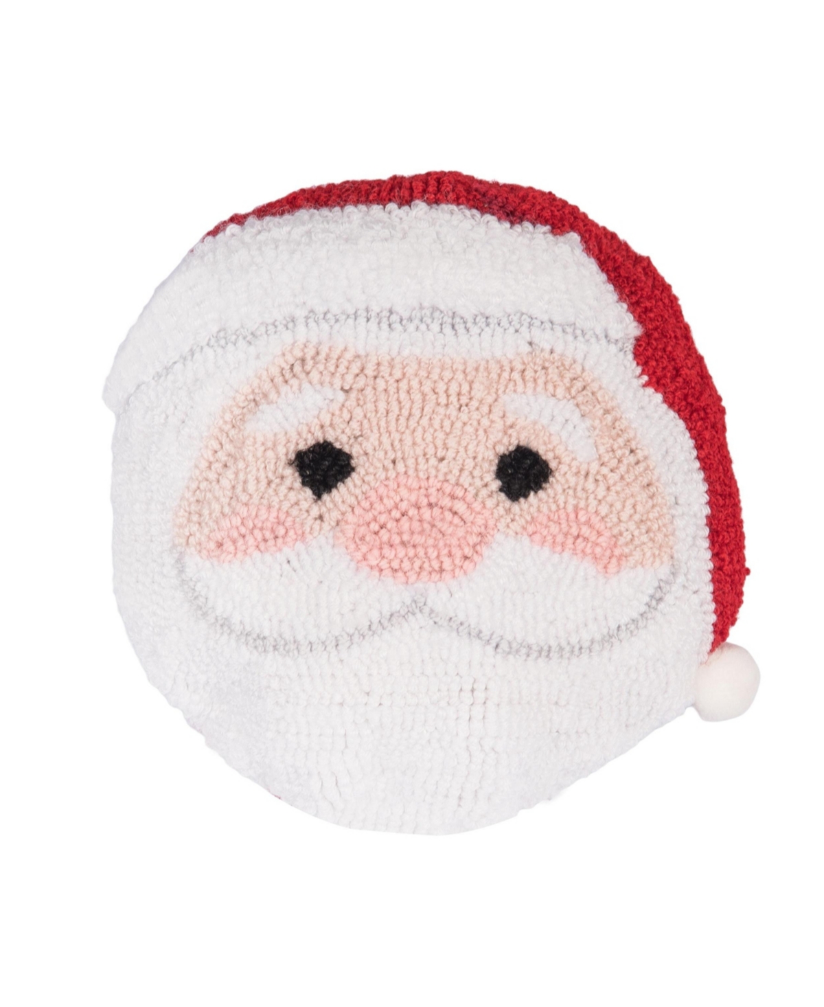 Click here for Mini Round Peppermint Hooked Throw Pillow  10"... prices
