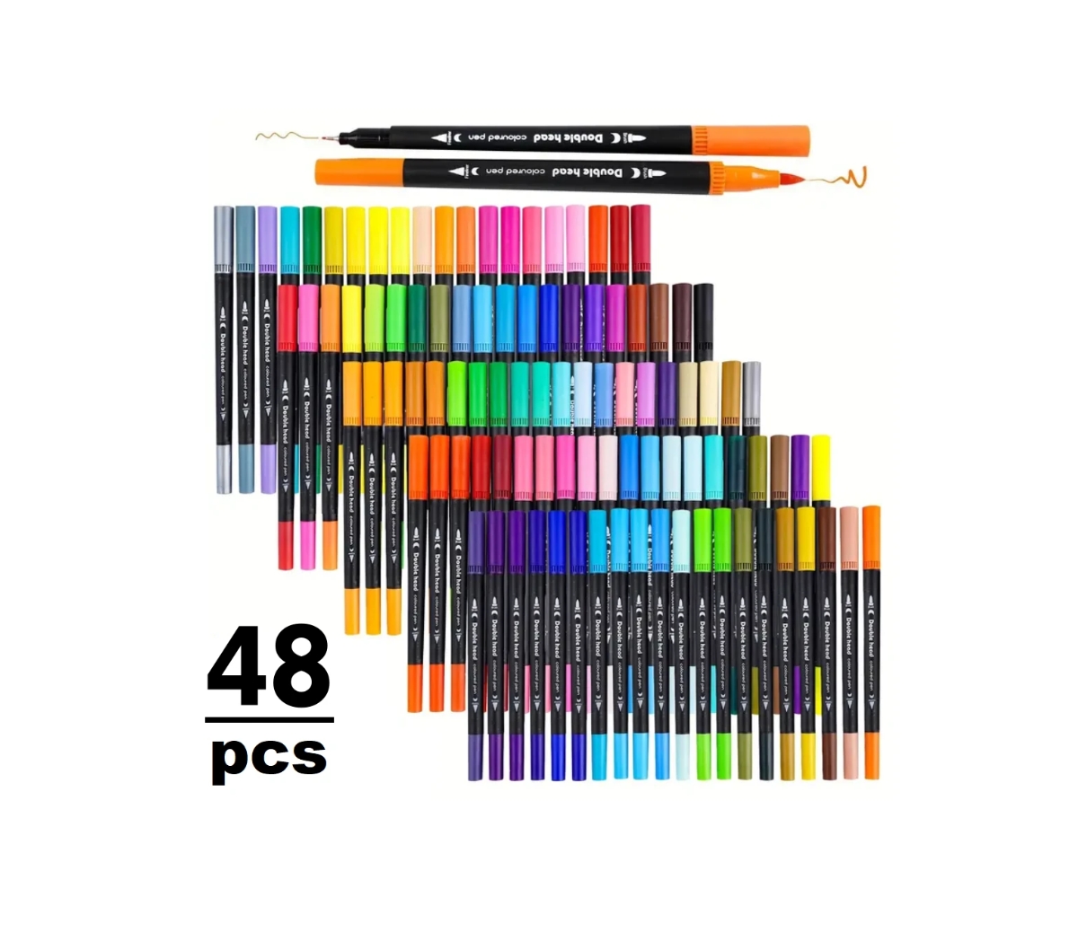 Click here for Htutwoo 48 Colors Acrylic Paint Pens Markers Water... prices
