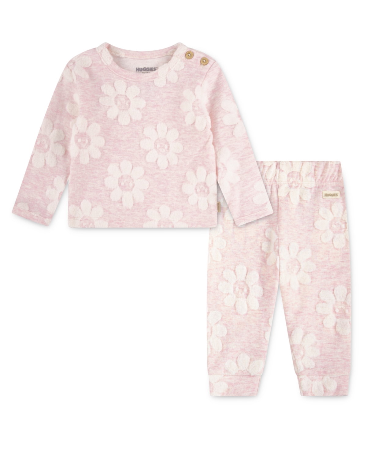 Click here for Huggies Baby Girls 2-Piece Floral Printed Top and... prices