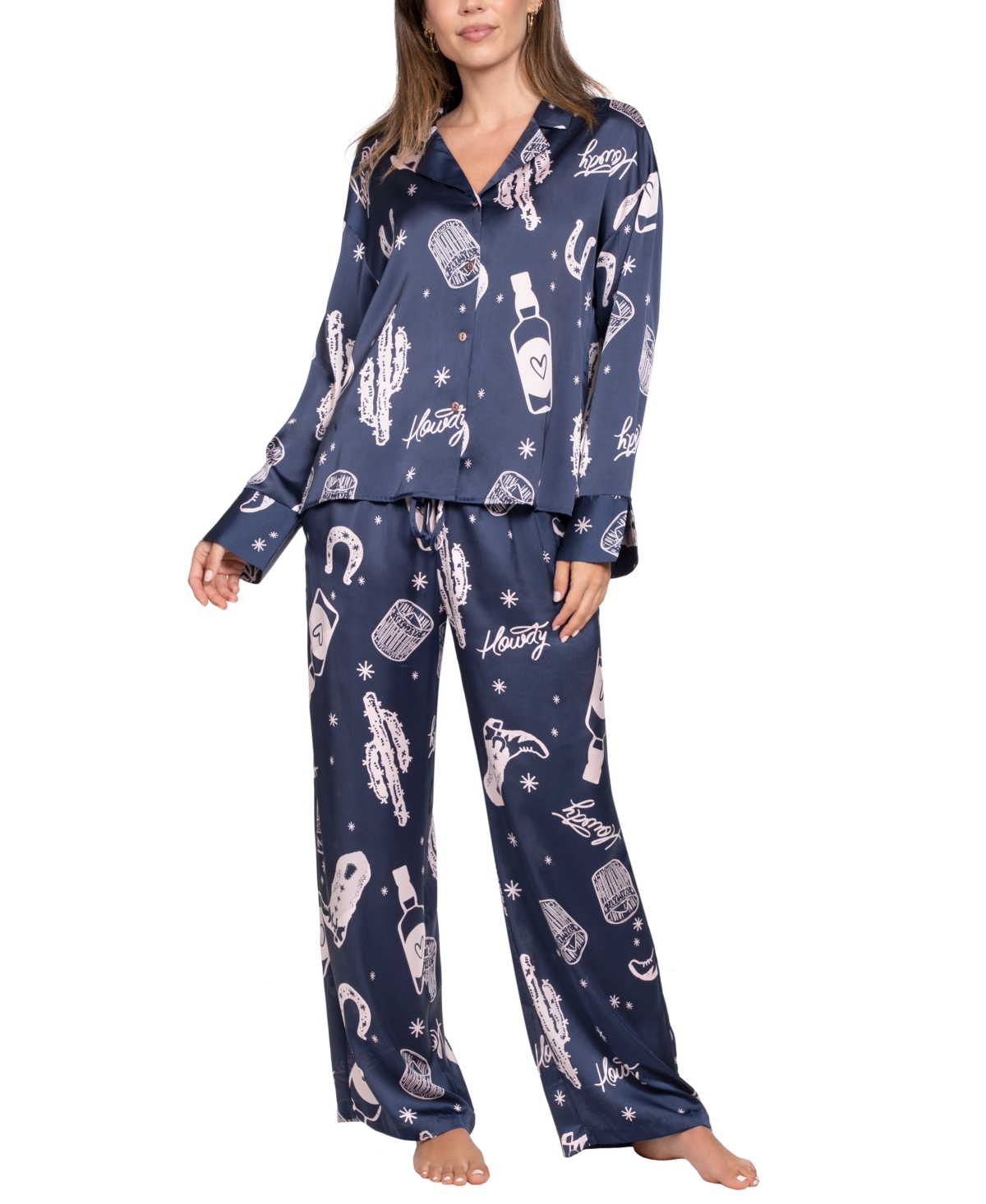 Click here for Midnight Bakery Womens 2 Piece Long Sleeves Lounge... prices