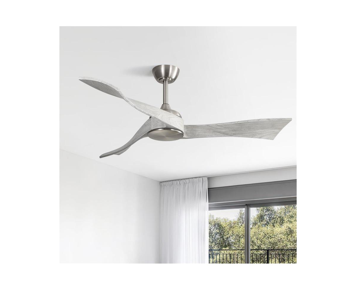Click here for 52-inch Modern Sand Nickel 3 Solid Wood Blade Ceil... prices