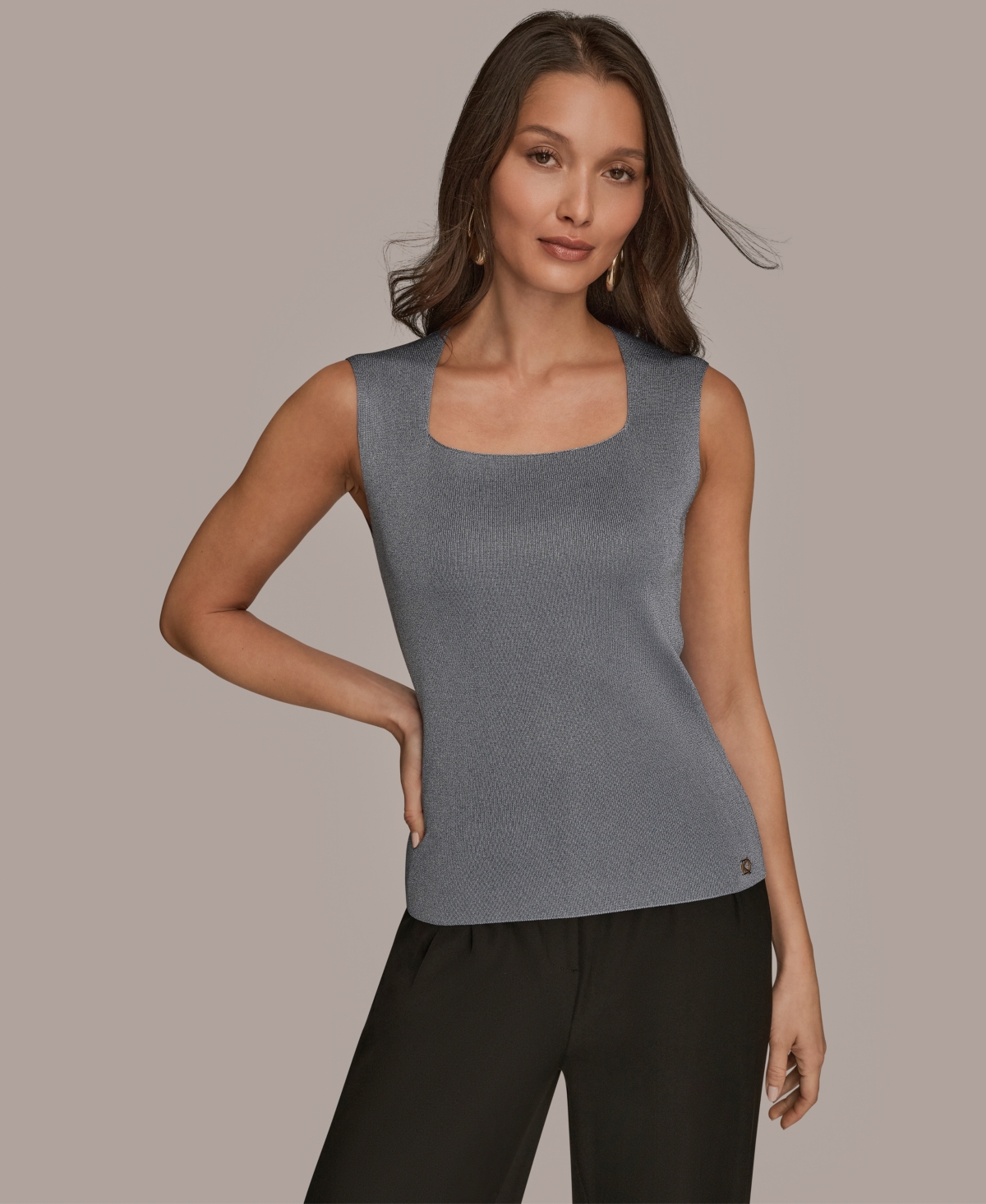 Click here for Donna Karan New York Womens Sleeveless Square Neck... prices
