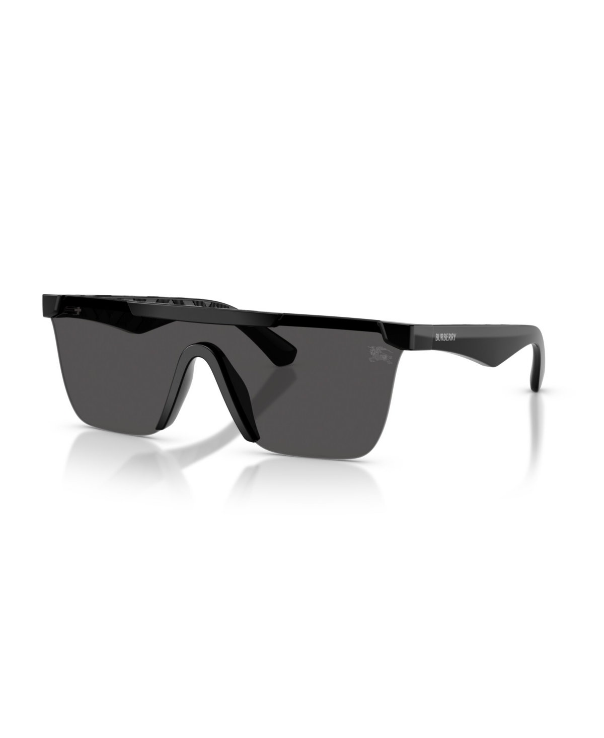 Click here for Burberry Unisex Rectangle Sunglasses  BE4480D - Bl... prices
