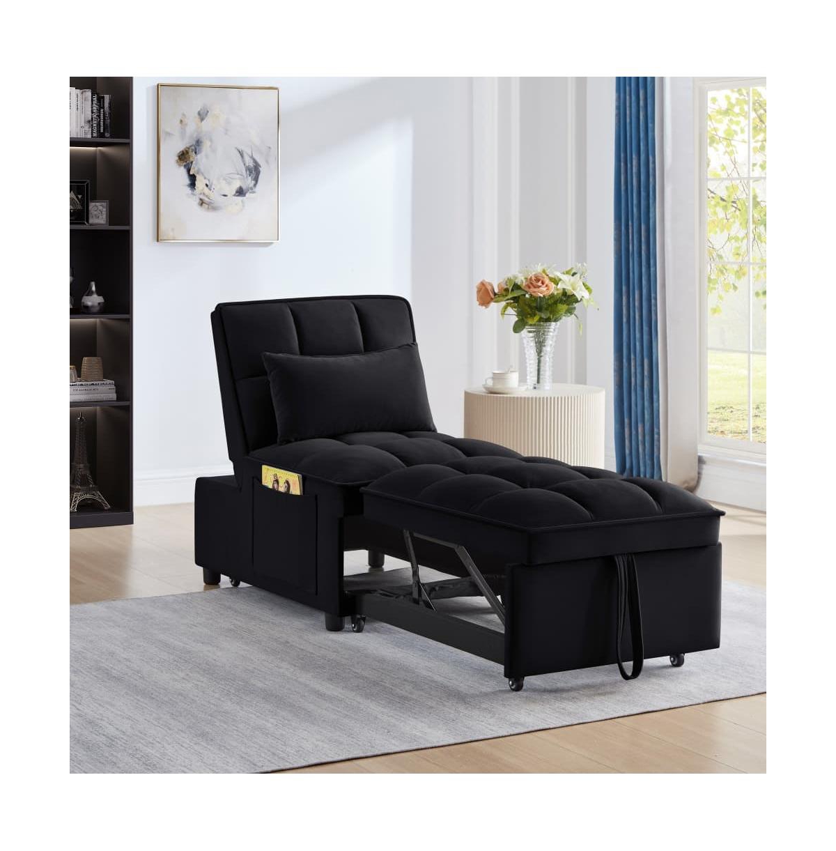 Click here for Maison Boucle 4-in-1 Single Velvet Pull-Out Sleepe... prices
