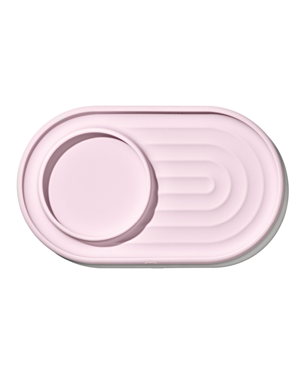Click here for Oxo Tot Textured Suction Two-Sectioned Plate - Blo... prices
