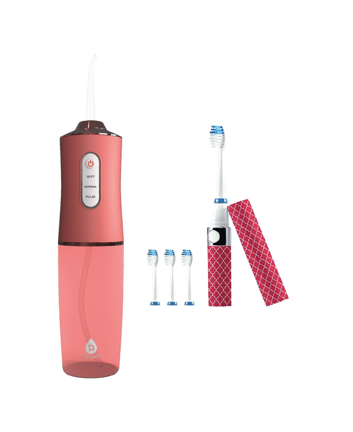 Click here for Pursonic Water Flosser & Portable Sonic Toothbrush... prices