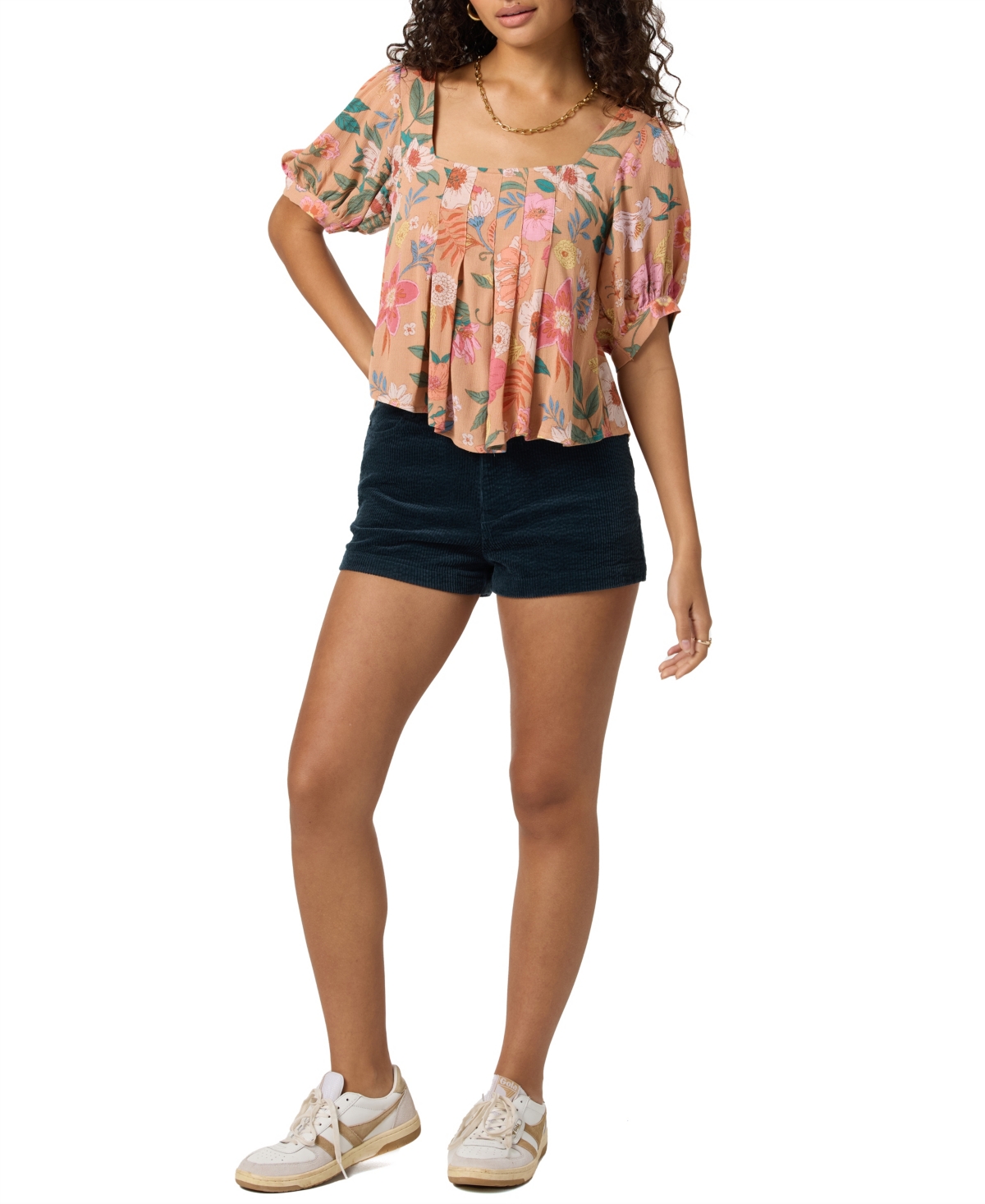 Click here for ONeill Womens Aubrielle Floral Print Short Sleeves... prices