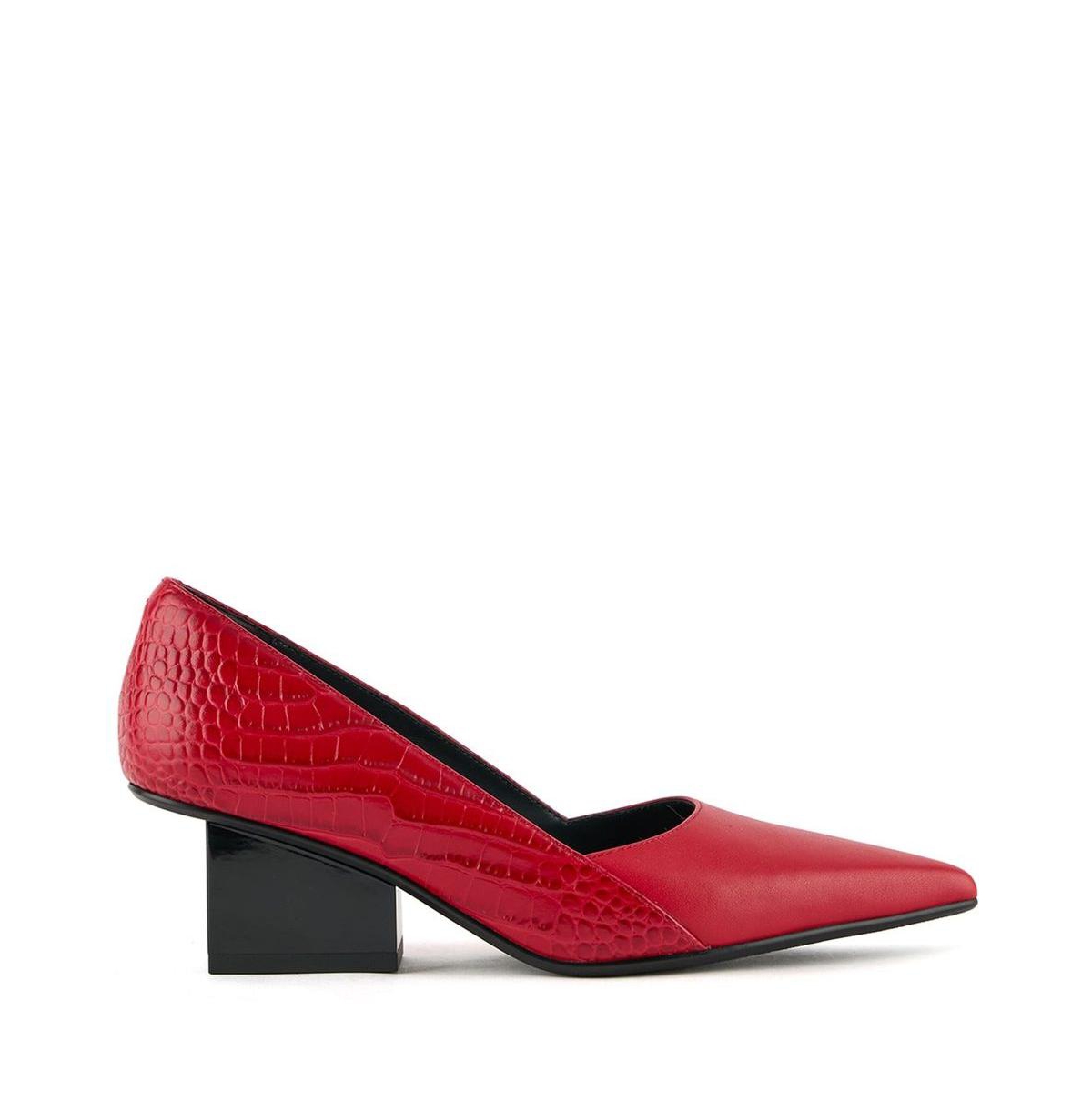 Click here for United Nude Womens Raila Pump - Crimson prices