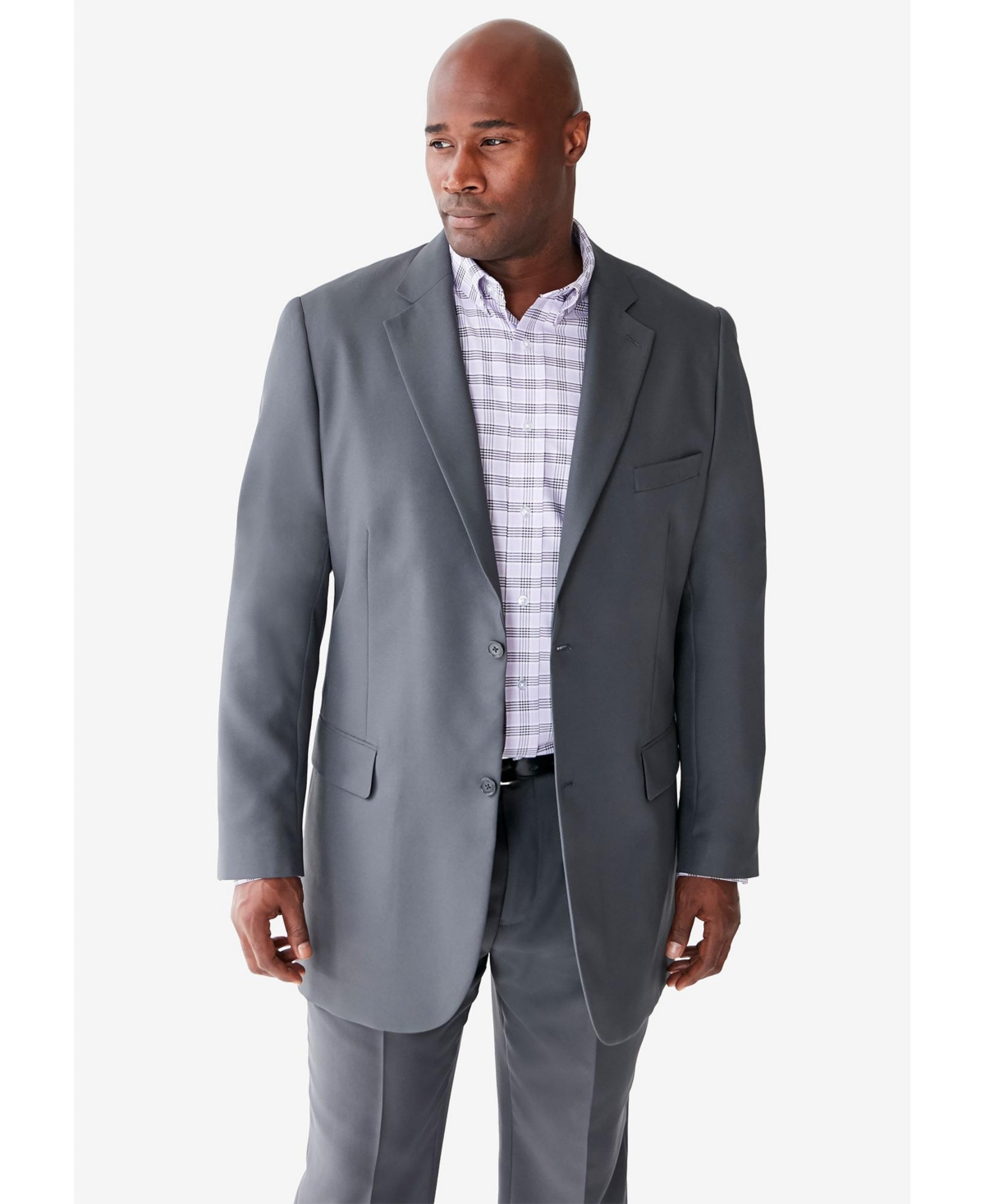 Click here for KingSize Big & Tall Easy Movement Two-Button Jacke... prices