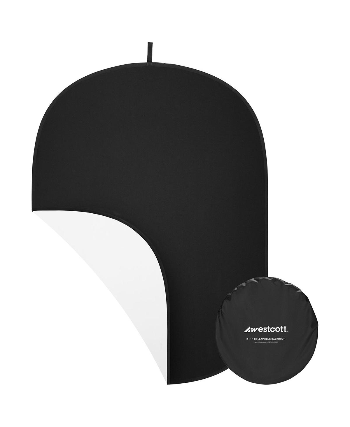 Click here for Westcott 5x6.5 Collapsible 2-In-1 Backdrop - Black... prices