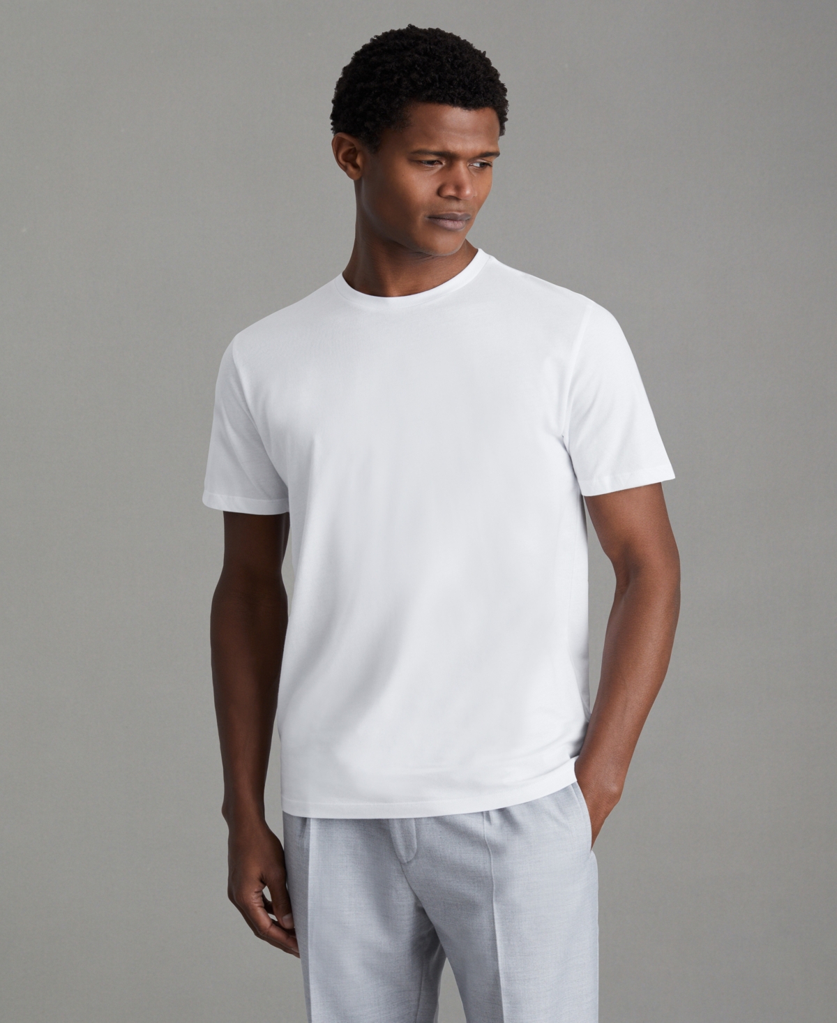 Click here for Reiss Mens 3-Pack Of Crew Neck T-Shirt - White prices