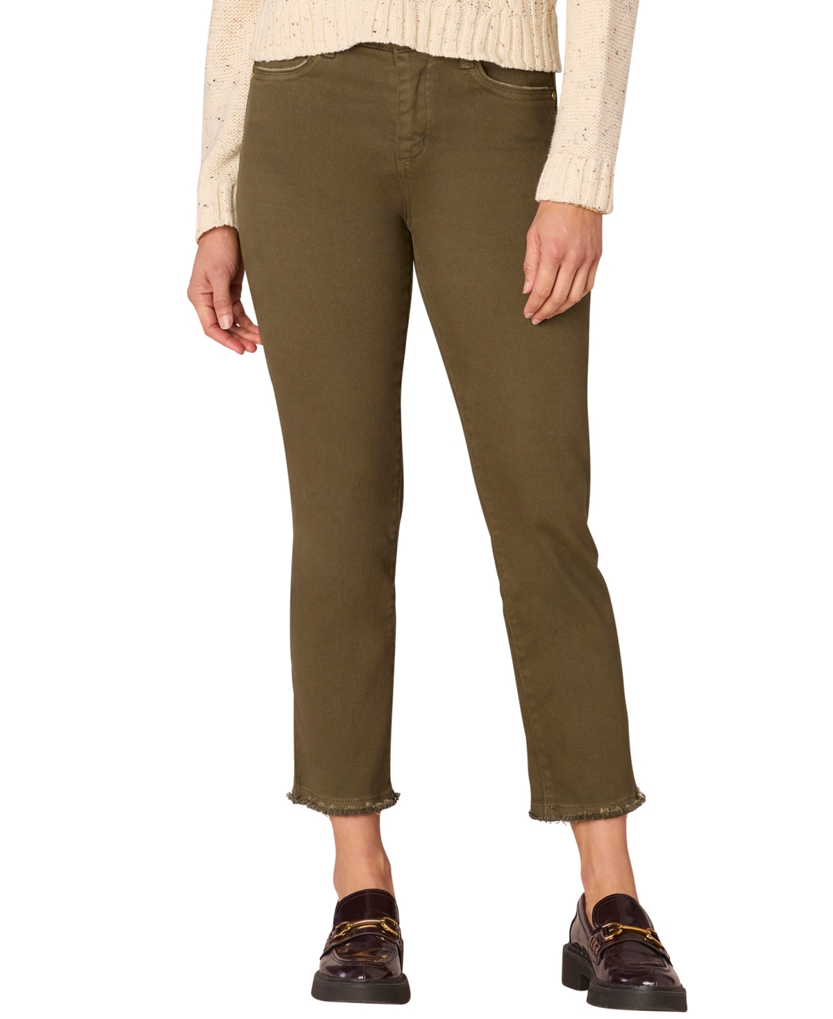 Click here for Democracy Petite Ab Solution High Rise Slim Fit Pa... prices