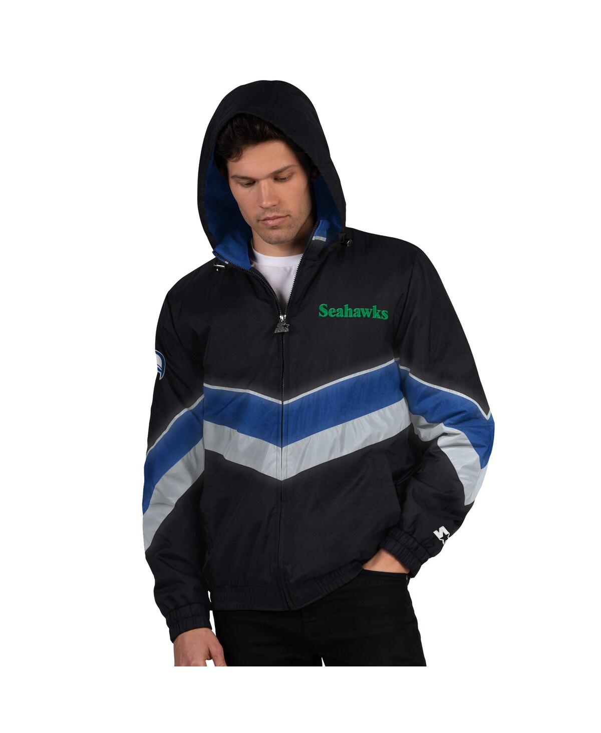 Click here for Starter Mens Black/Royal Seattle Seahawks Thursday... prices