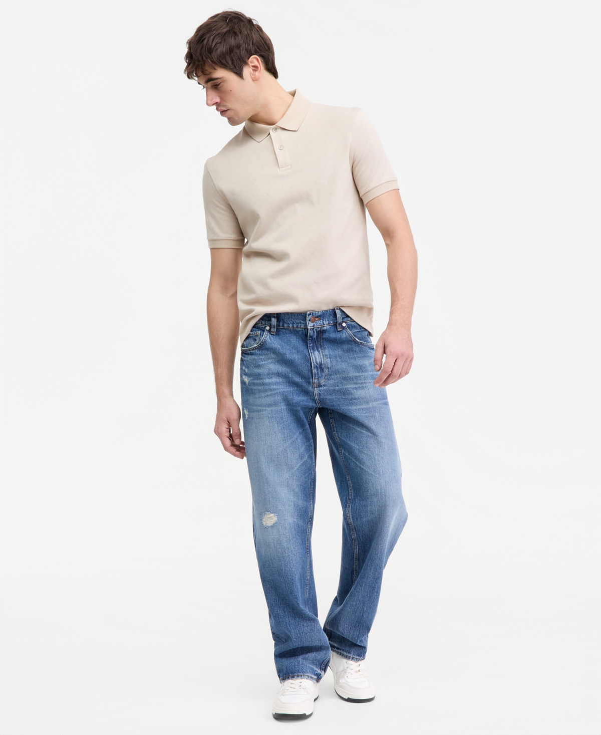 Click here for Guess Mens Relaxed-Fit Damon Jeans - FRONTERA prices