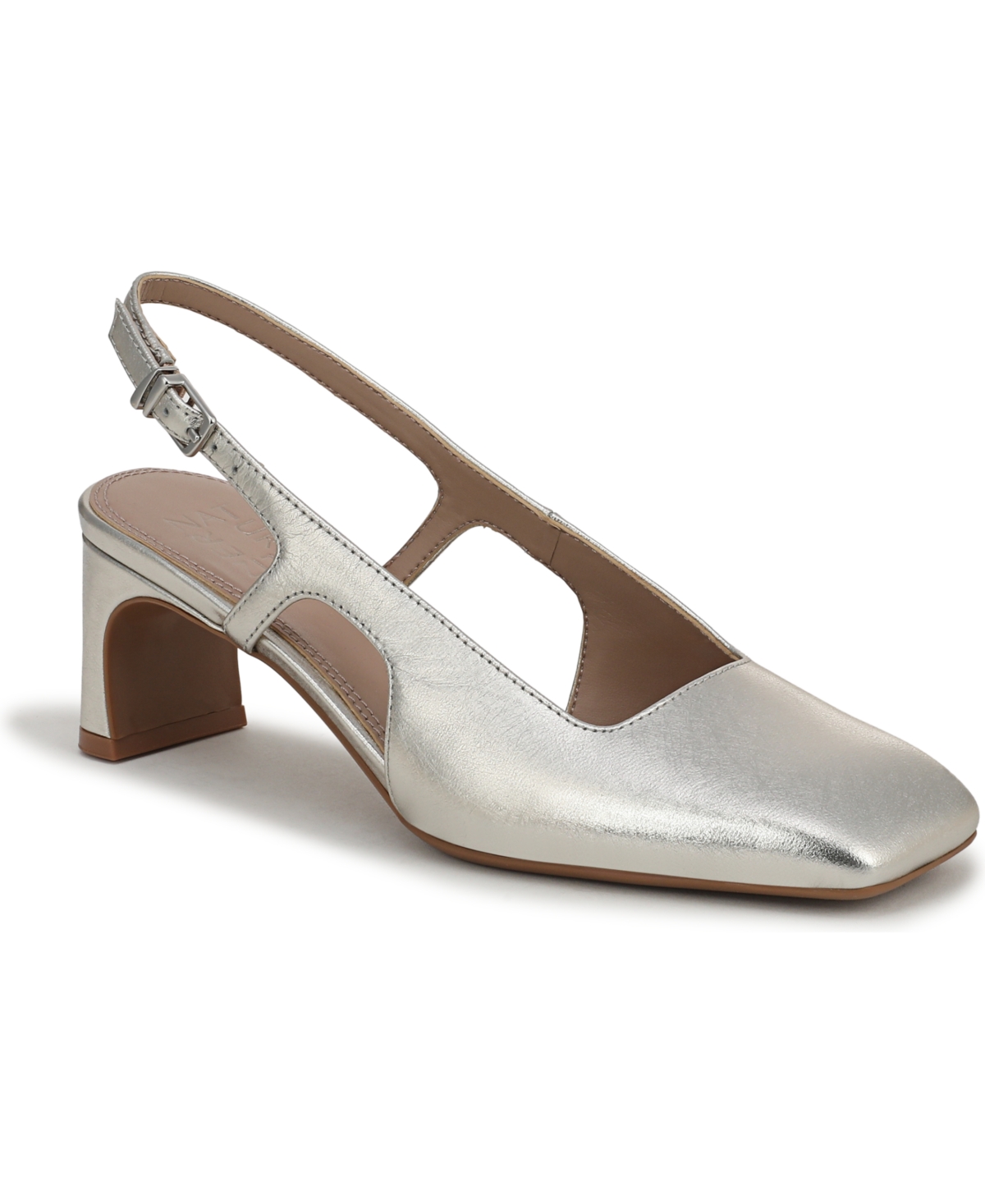 Click here for Naturalizer Womens Carmen Slingback Pumps - Silver... prices