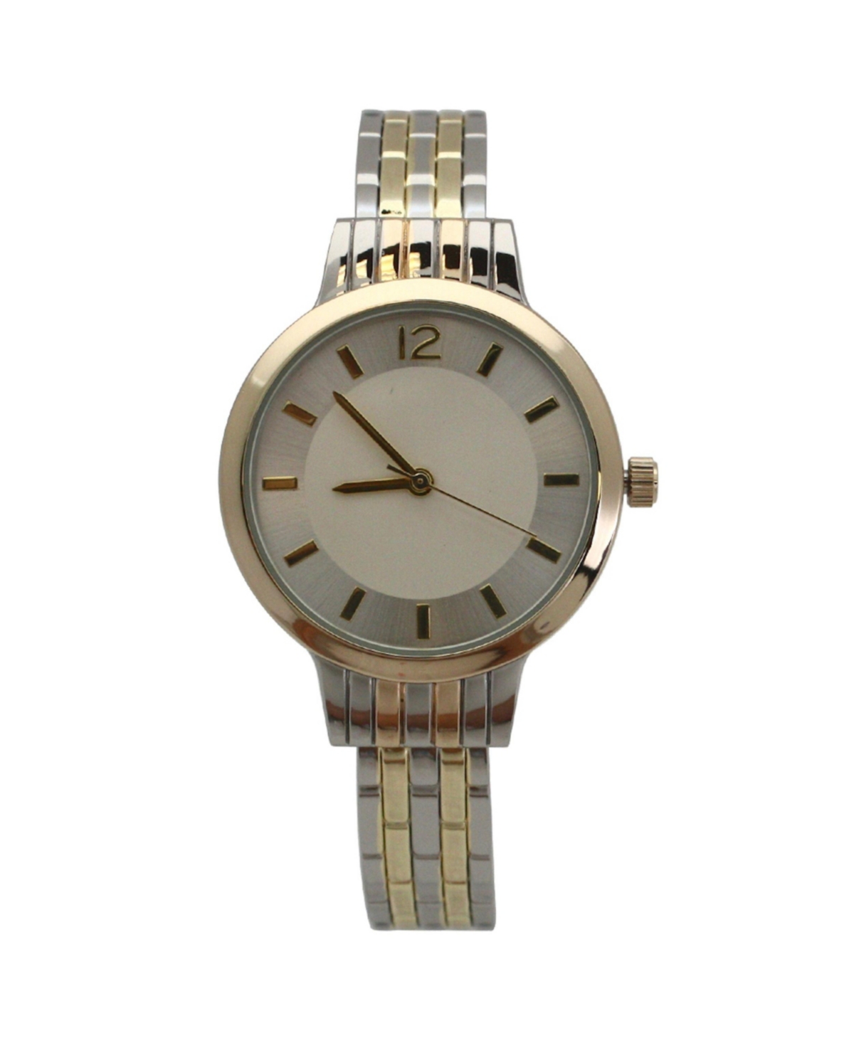 Click here for Olivia Pratt Twotone Textured Bangle Watch - Two t... prices