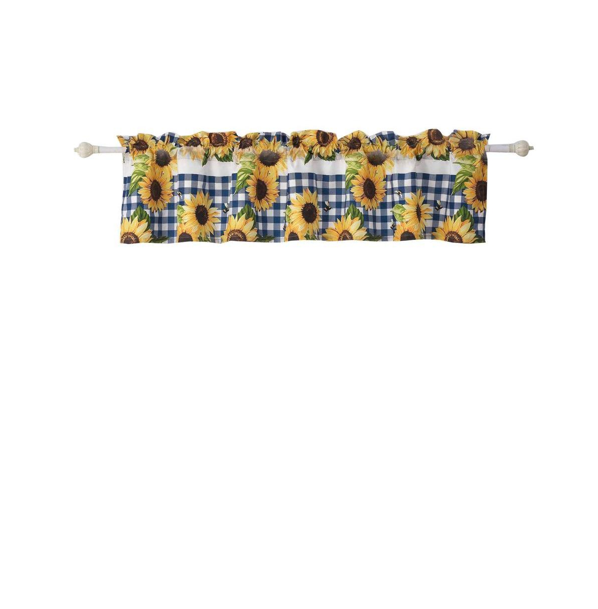 Click here for Sunflower Window Valance Gold 84in x 16in + 2in by... prices