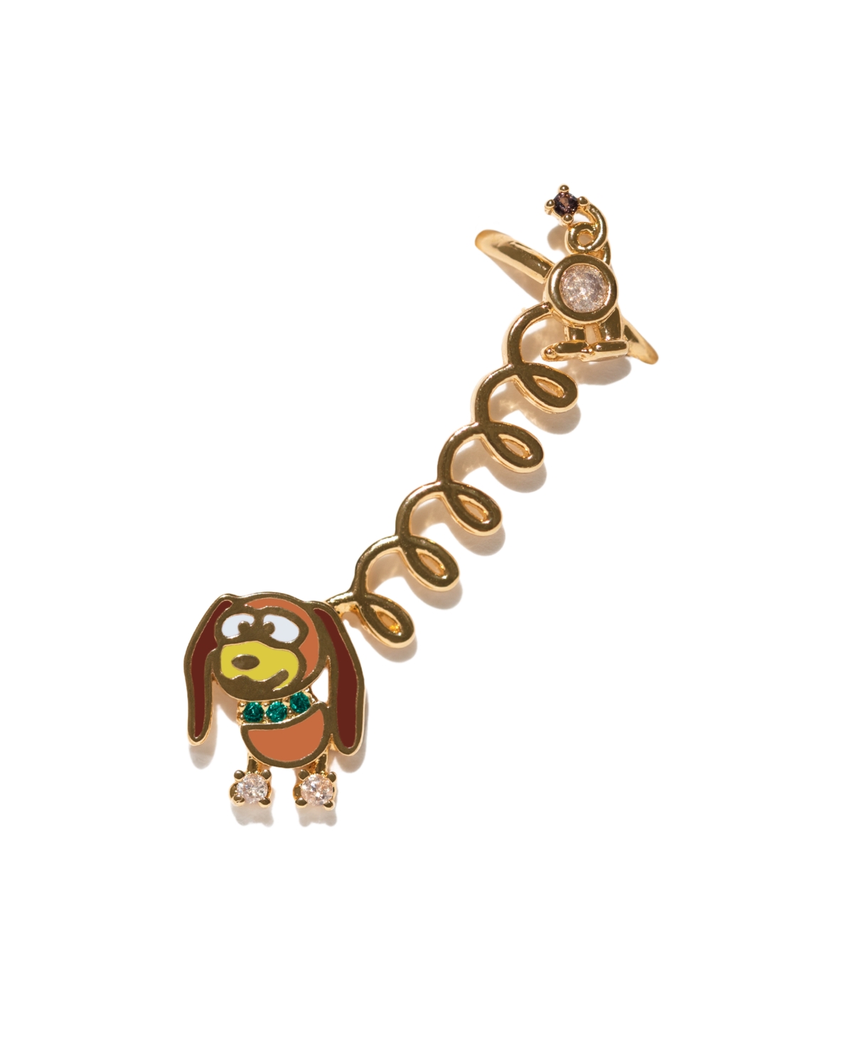 Click here for Girls Crew Gold Plated Pixar Toy Story Slinky Dog... prices