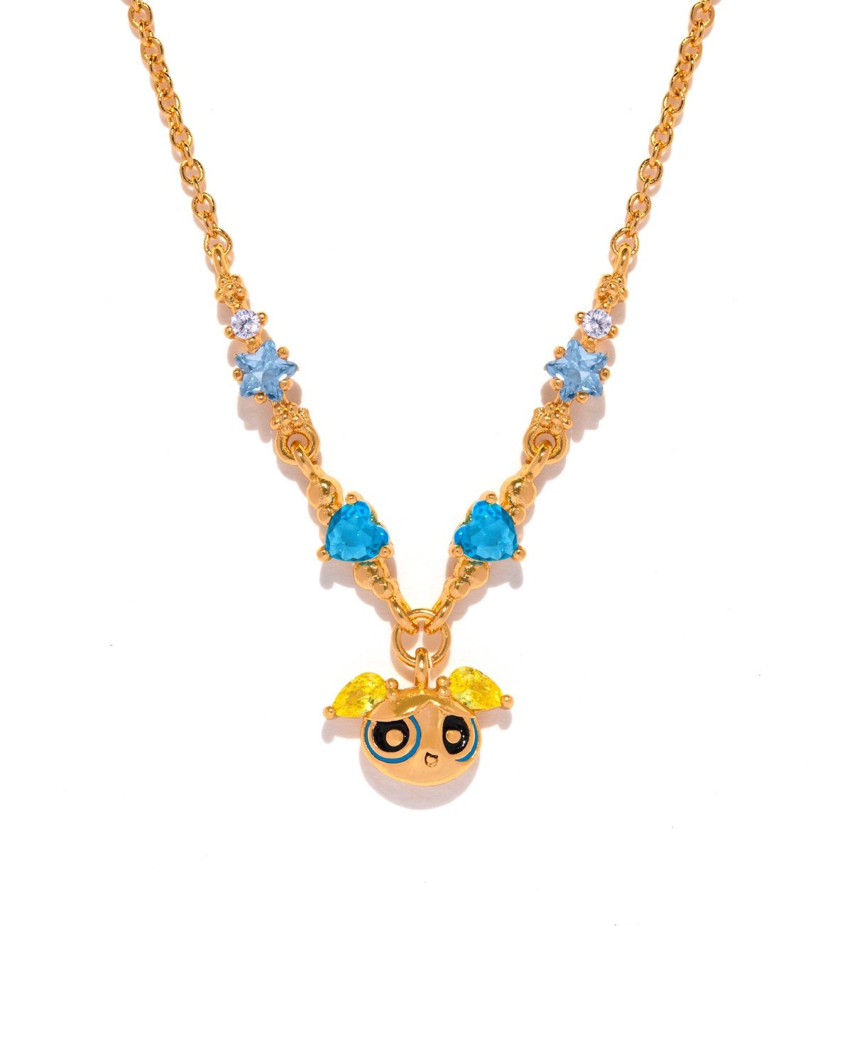 Click here for Girls Crew Crystal The Powerpuff Girls Gold Plated... prices