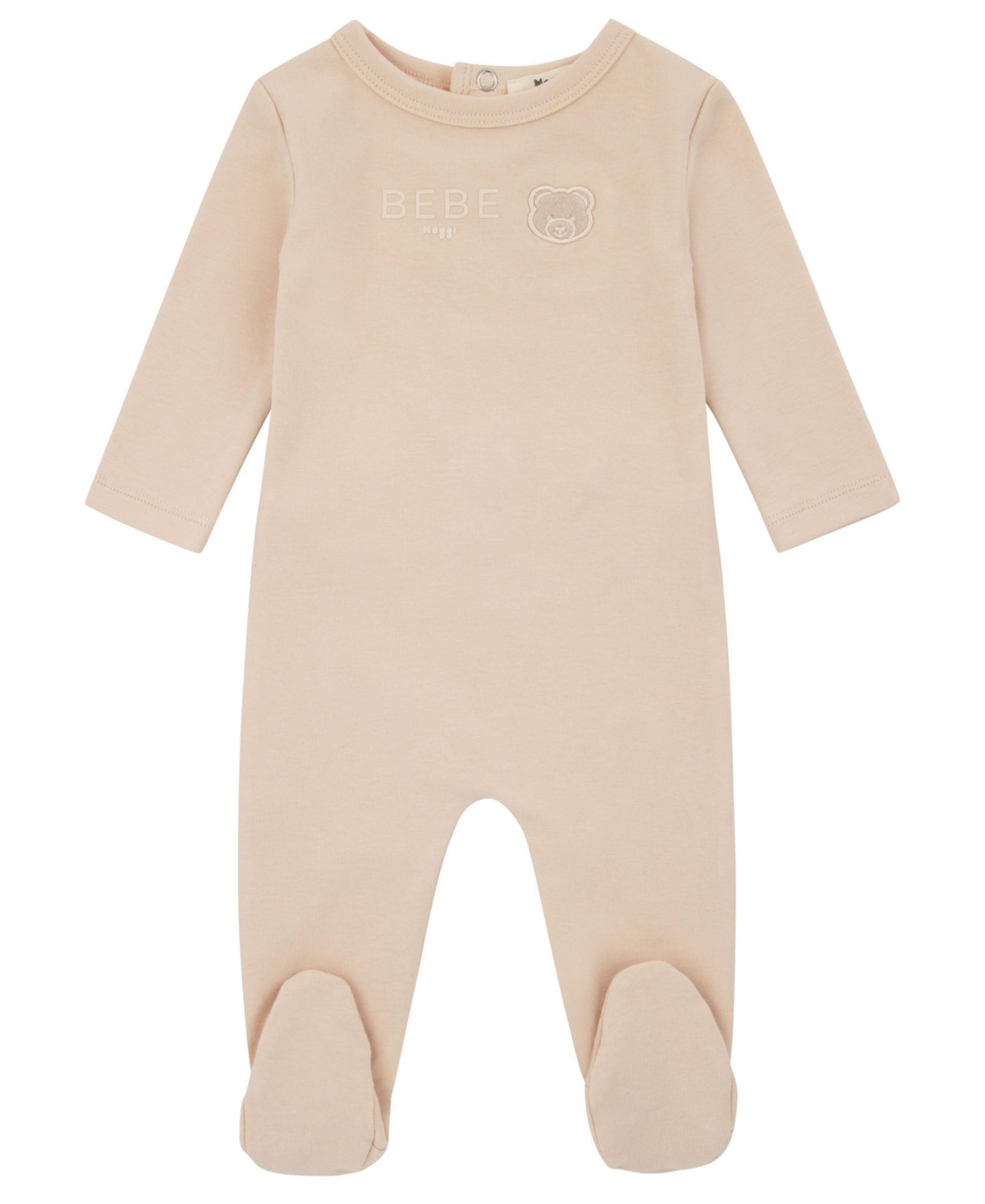 Click here for NoggiWear Baby Teddy Footie Pajamas - Pink prices