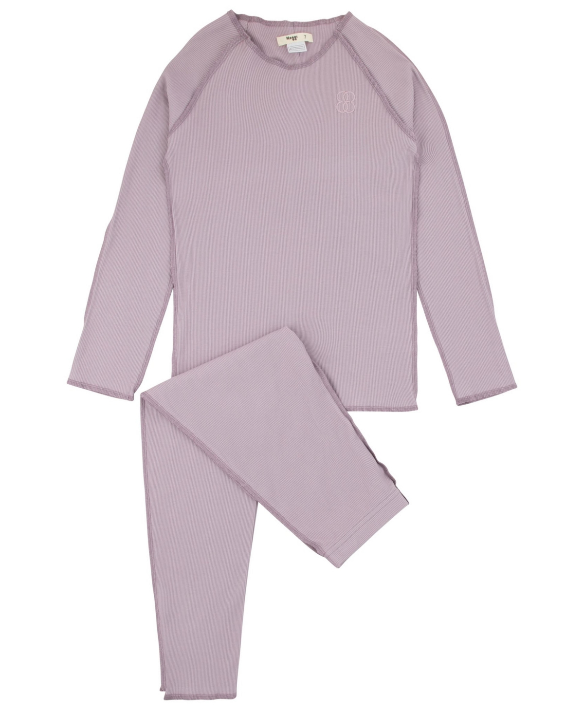 Click here for NoggiWear Baby Girls Bamboo Ribbed Loungewear Set... prices