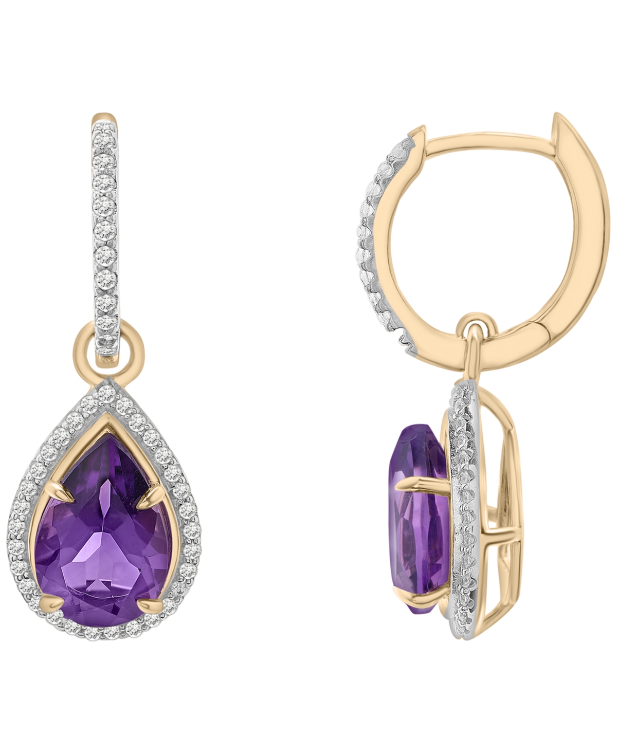 Click here for Macys Amethyst (2-1/2 ct. t.w.) and Diamond (1/4ct... prices