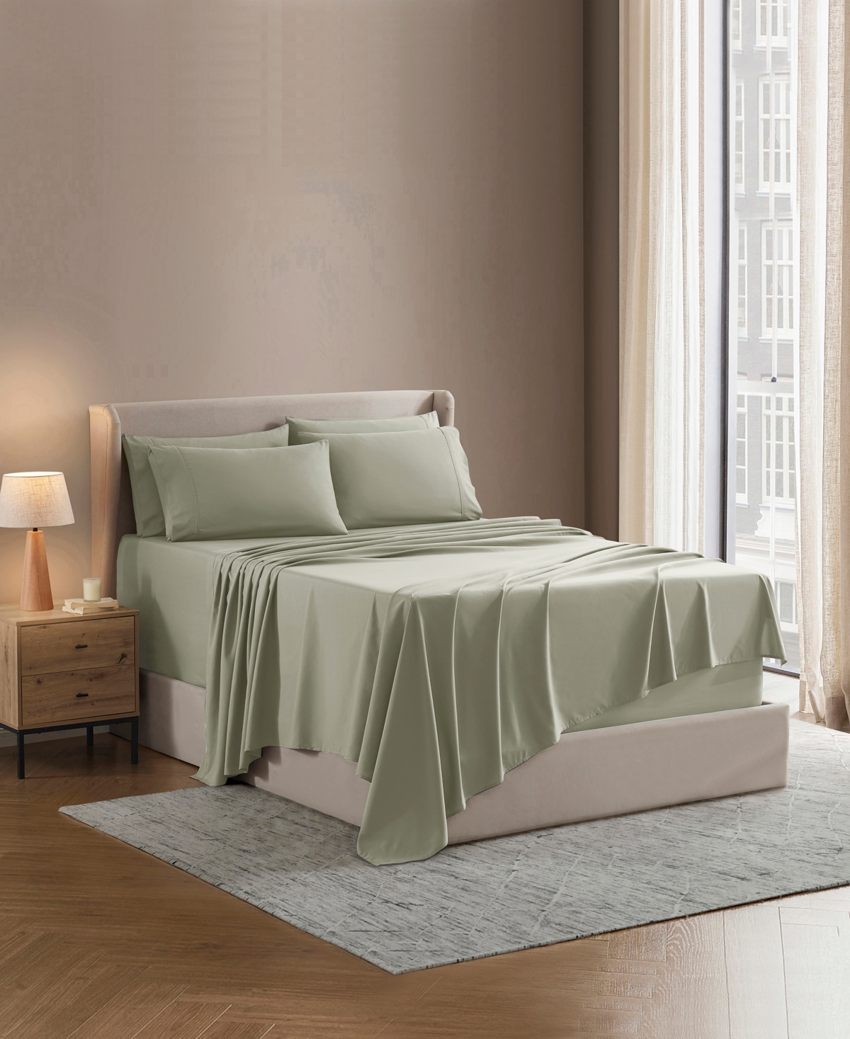 Click here for Nestl Extra Deep Pocket 6-Pc. Sheet Set  King - Sa... prices