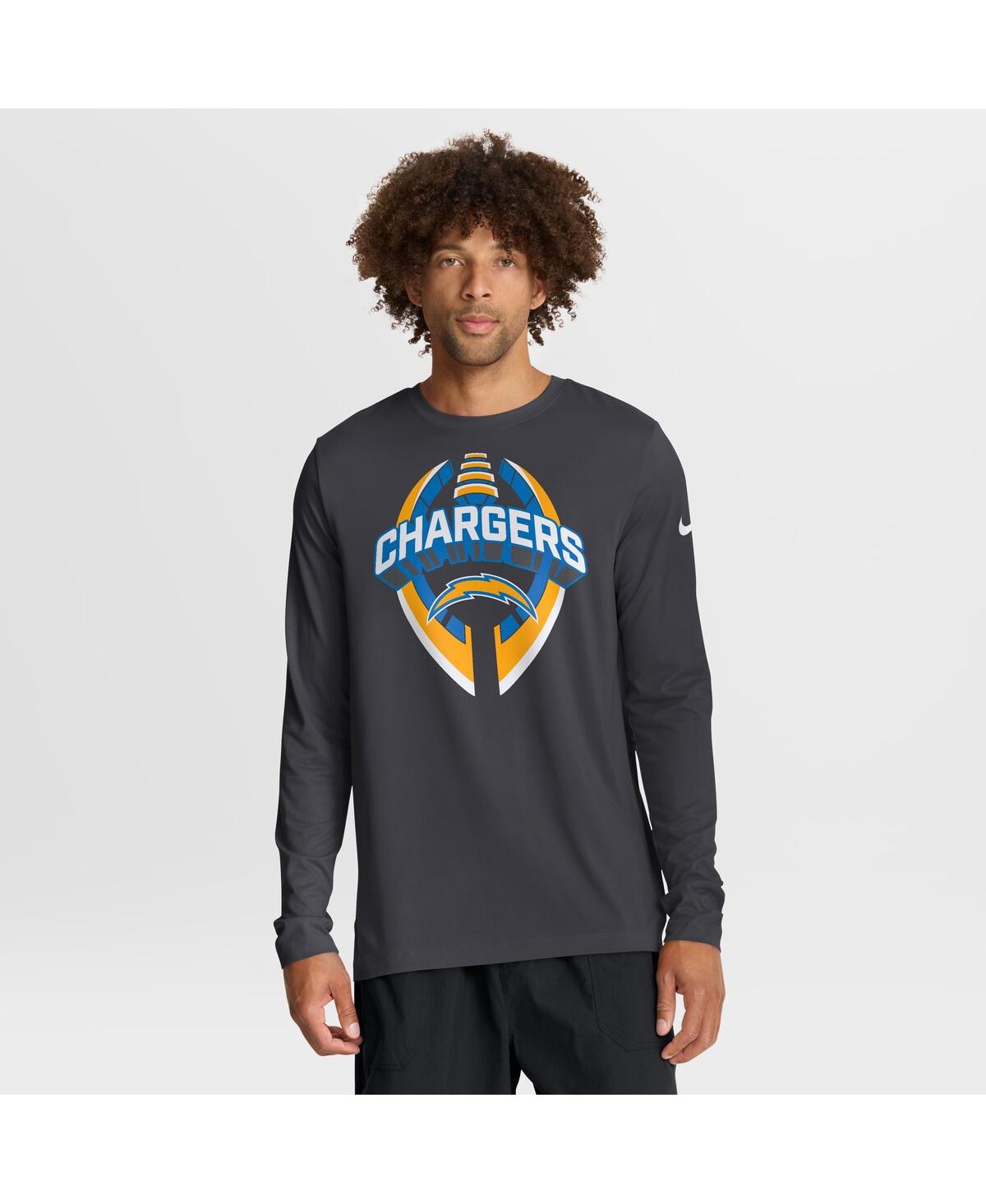 Click here for Nike Mens Anthracite Los Angeles Chargers Primetim... prices