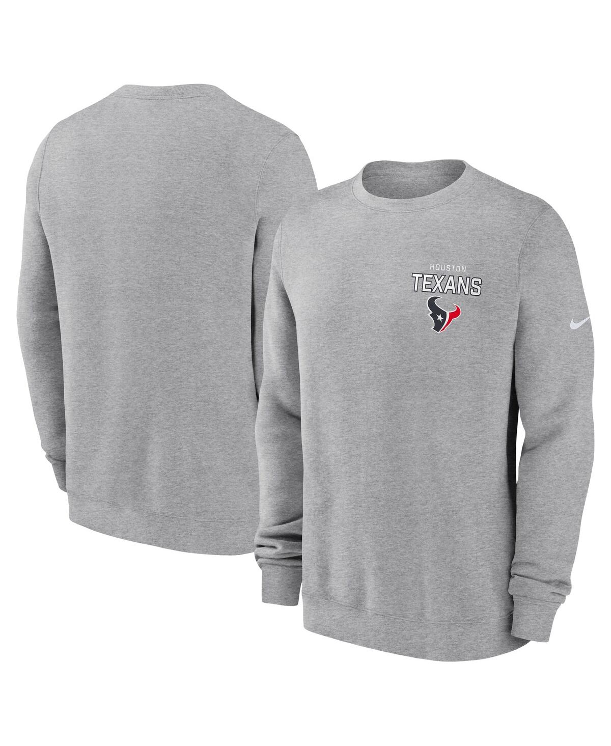 Click here for Nike Mens Heather Gray Houston Texans Primetime Cl... prices