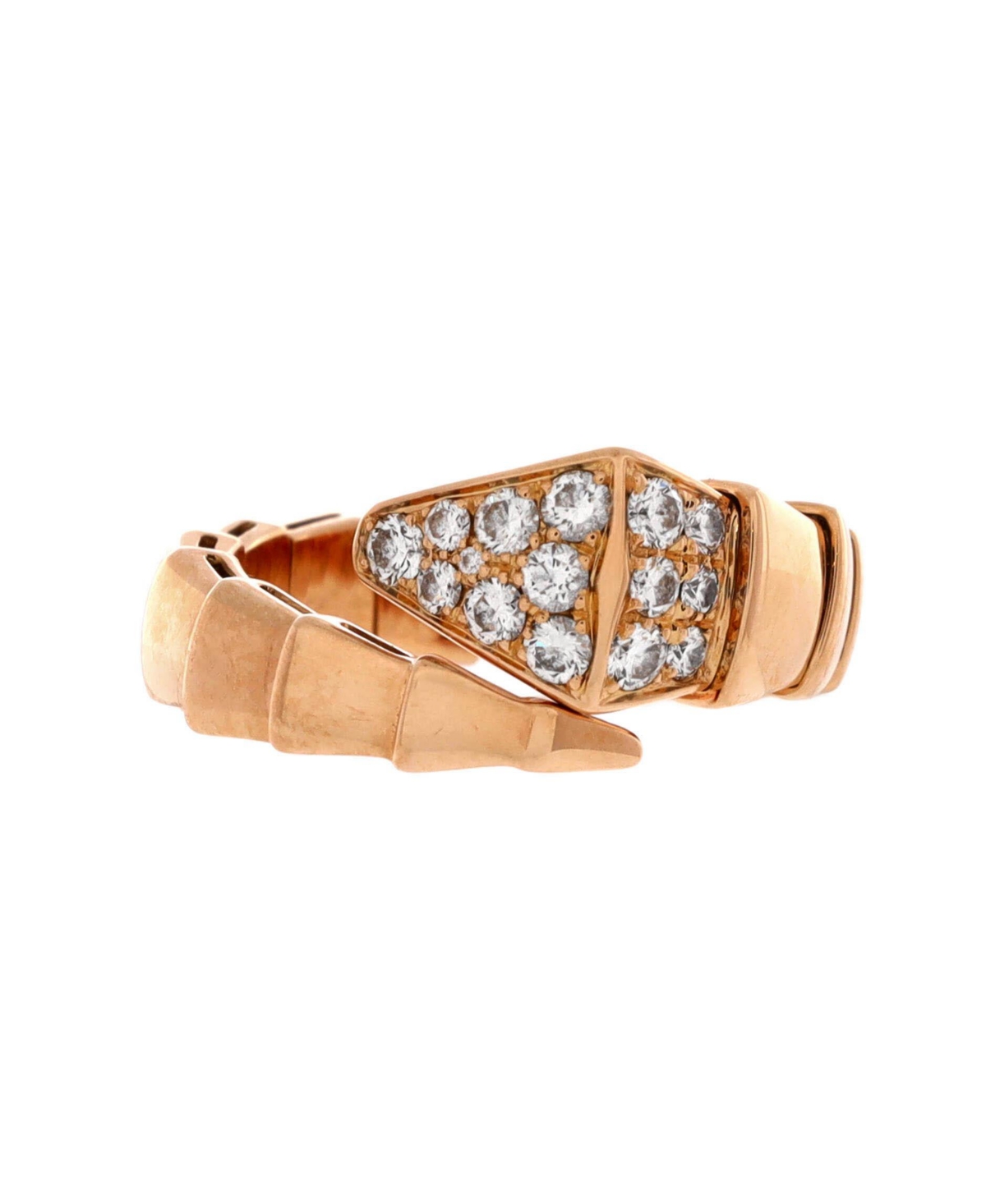 Click here for Pre-Owned Bvlgari Serpenti Viper One-Coil Ring - 1... prices