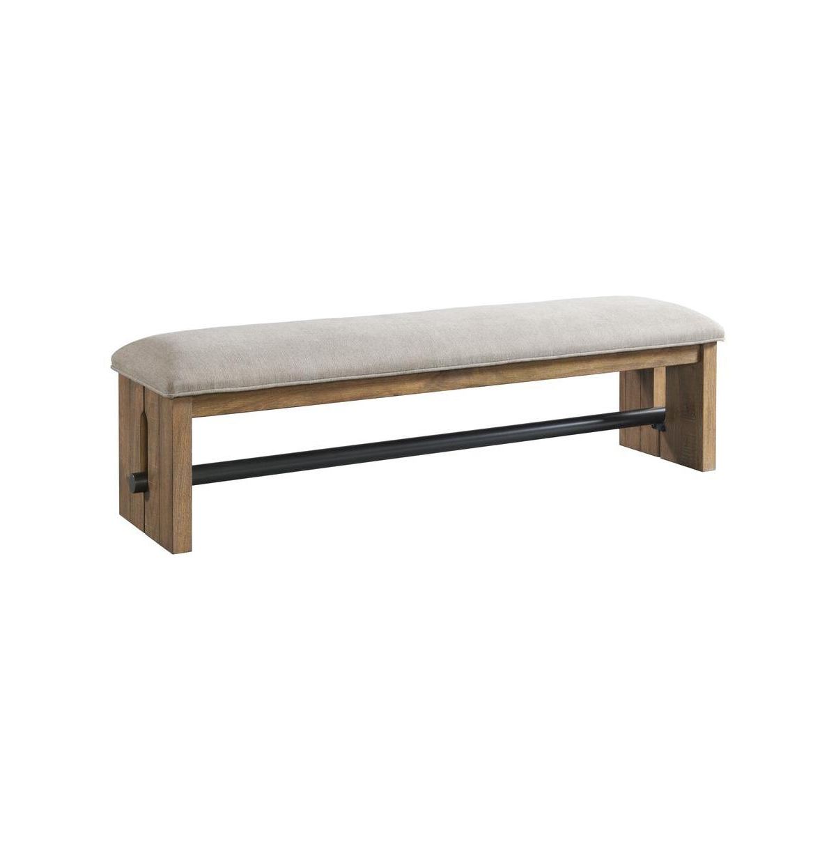Click here for Intercon Bench  64 Backless in Weathered Oak - Bro... prices