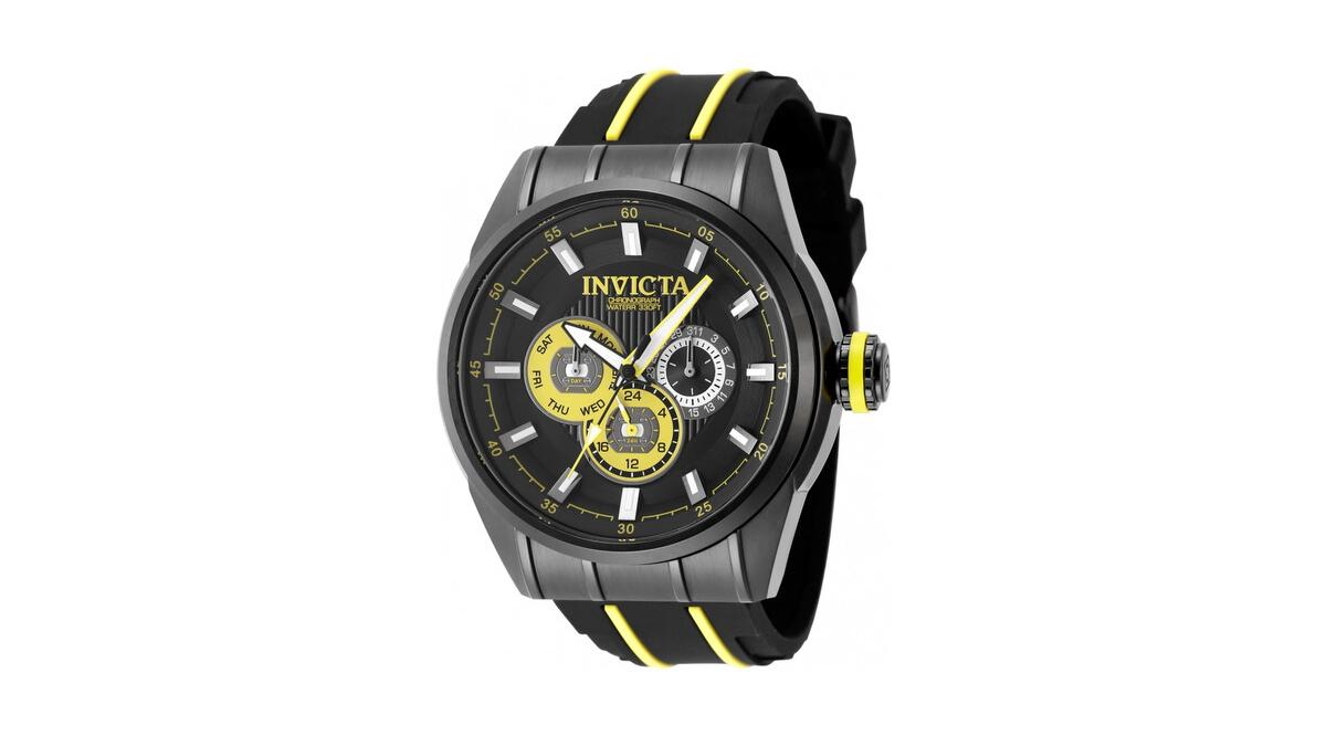 Click here for Invicta Mens 49052 Speedway Quartz Chronograph Yel... prices