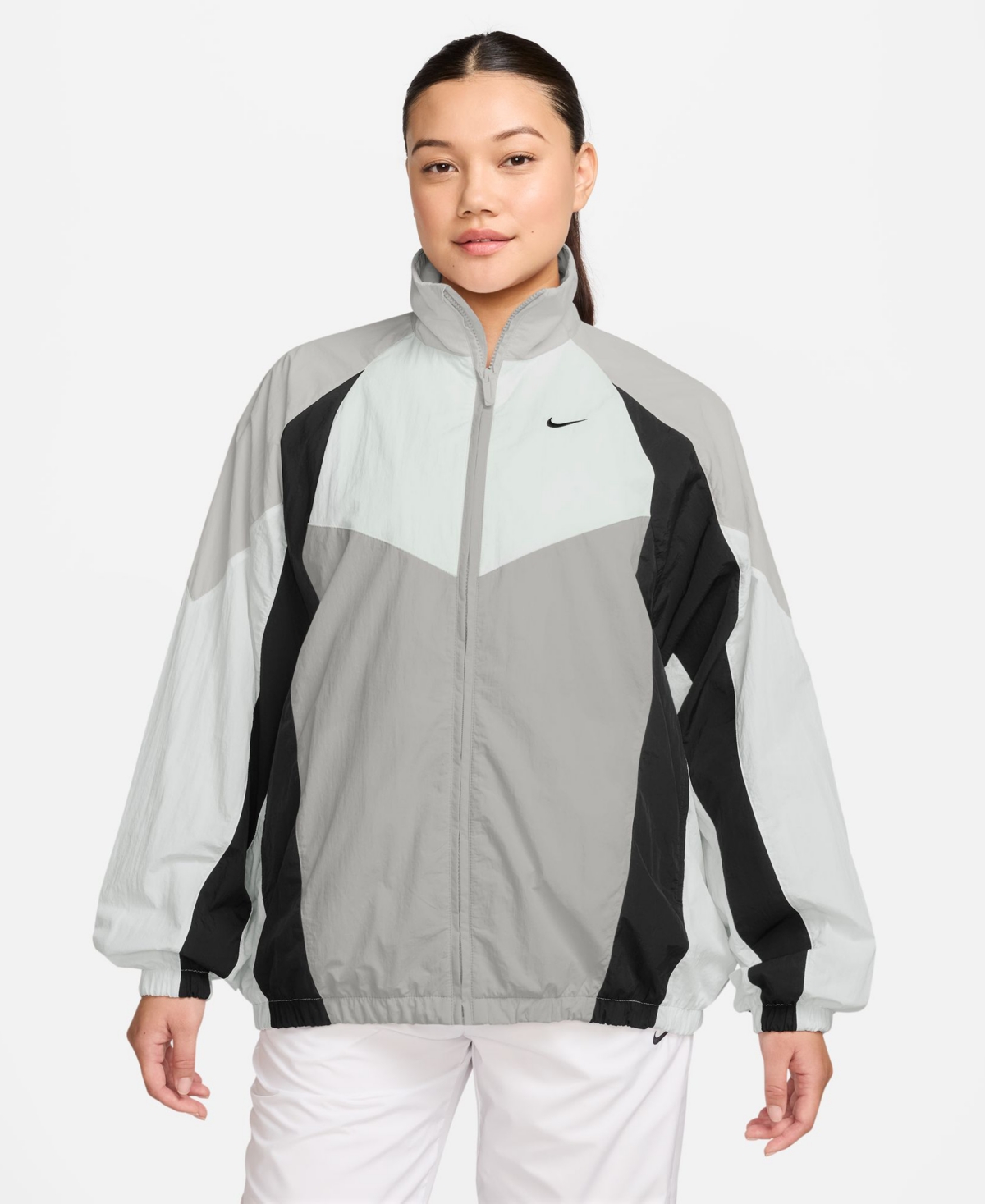 Click here for Nike Sportswear Womens Colorblocked Oversized Trac... prices