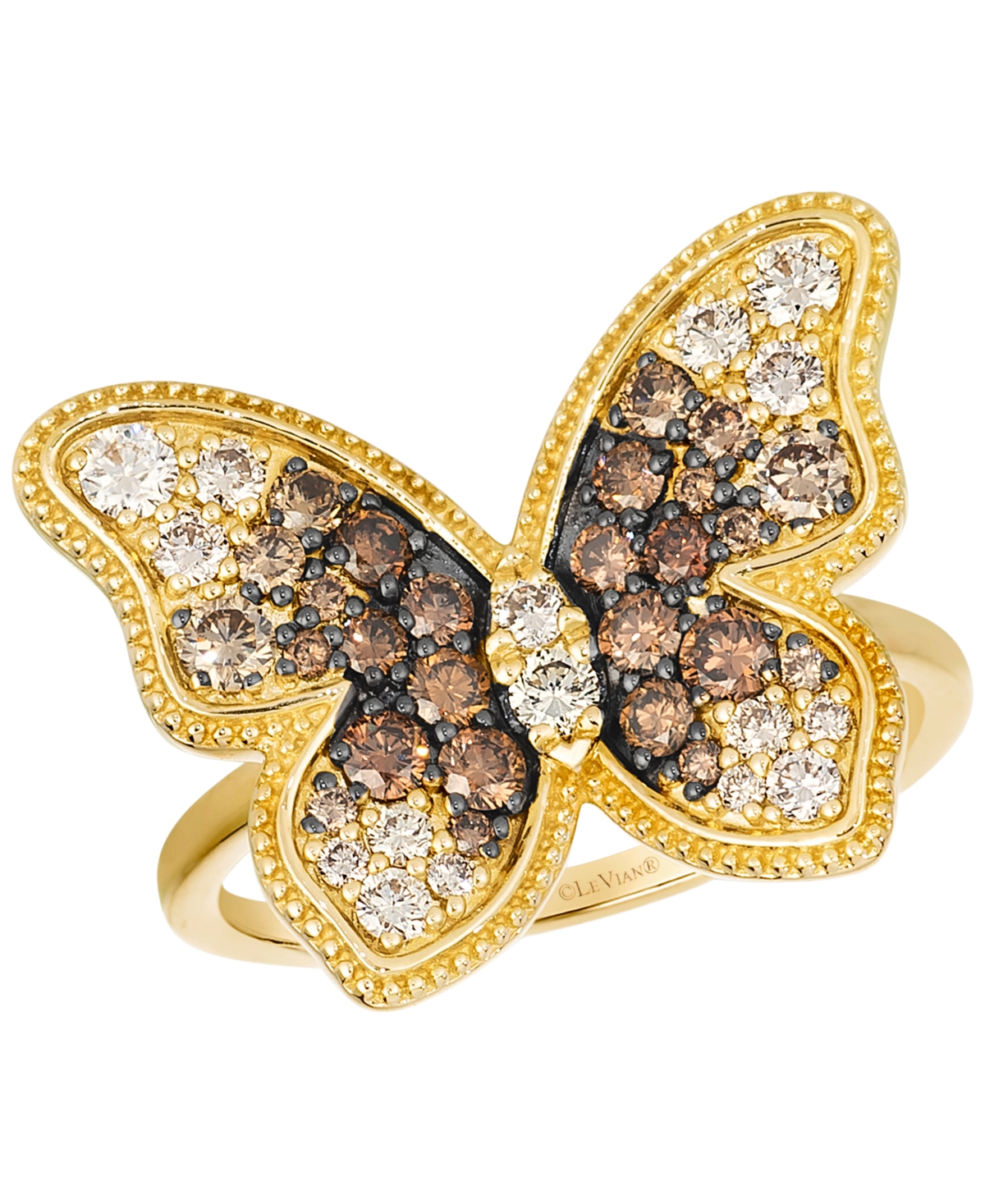 Click here for Le Vian Chocolate Ombre Diamond (1 ct. t.w.) Ring... prices