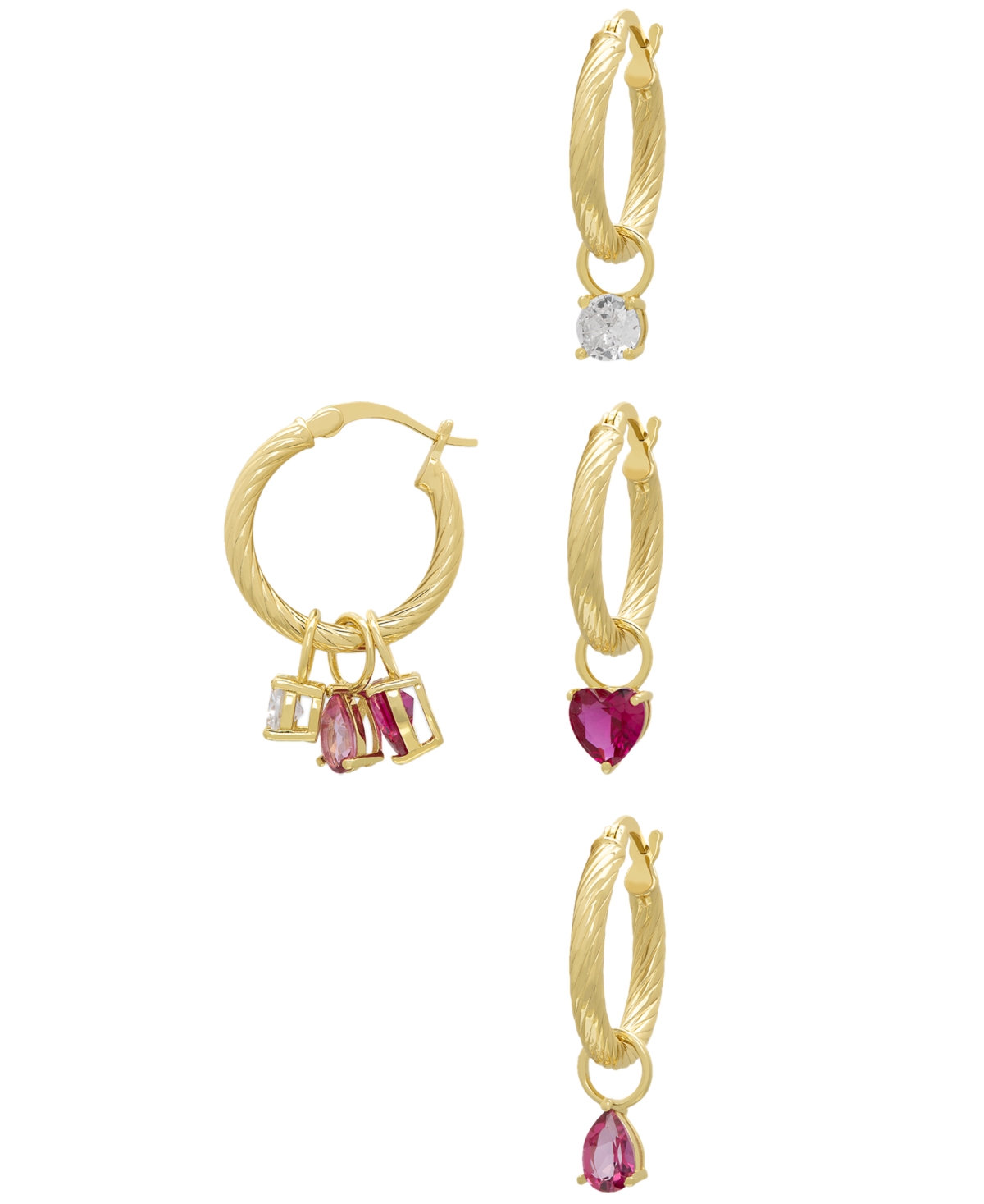 Click here for Macys Lab Grown White Sapphire (1.3 ct. t.w.)  Pin... prices