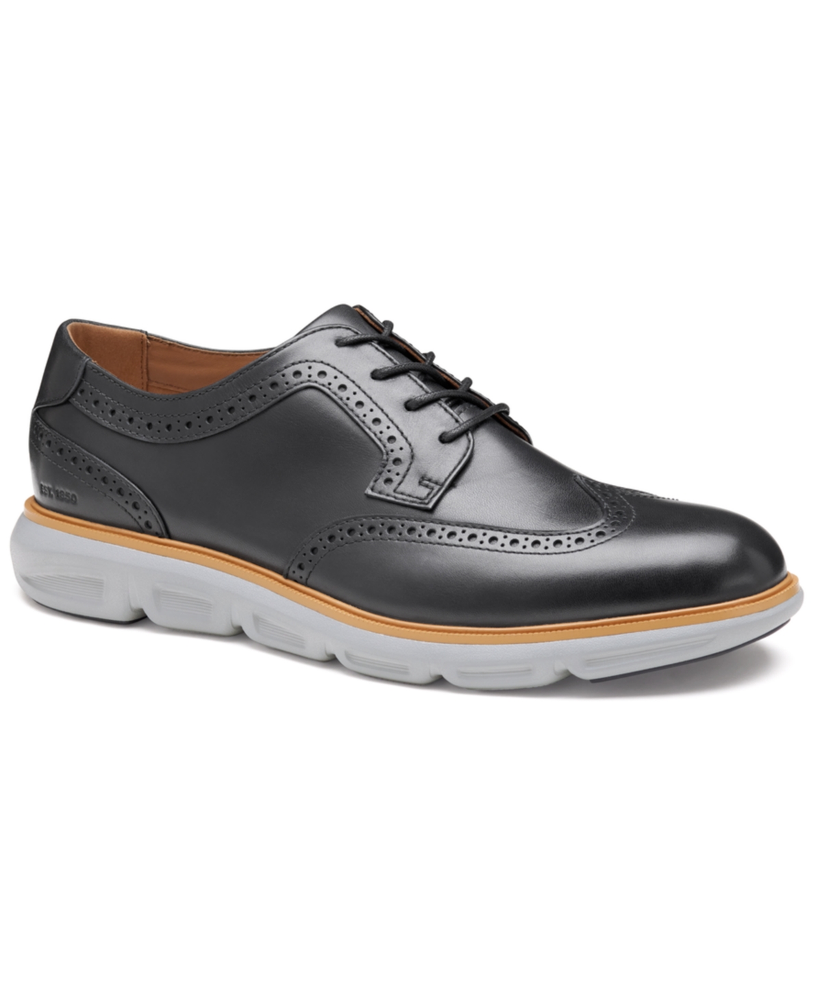 Click here for Johnston & Murphy Mens Larkin Wingtip Lace-Up Shoe... prices