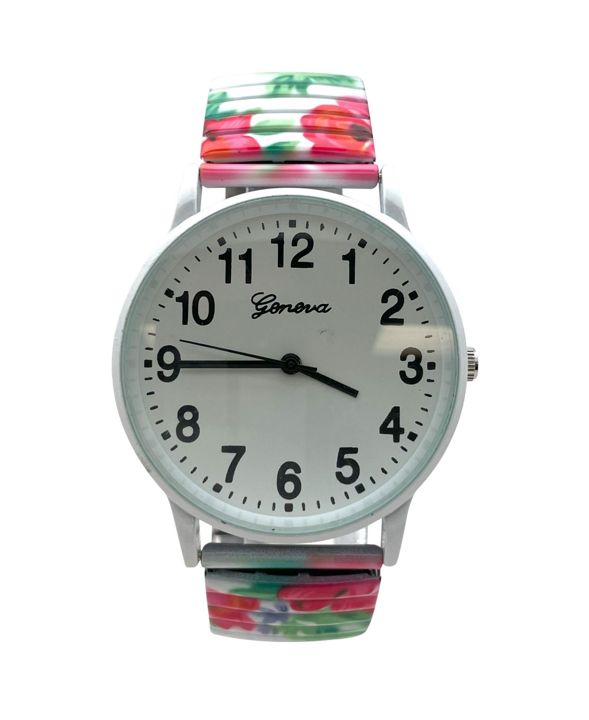 Click here for Olivia Pratt White Flowers Big Dial Easy Reader Wa... prices