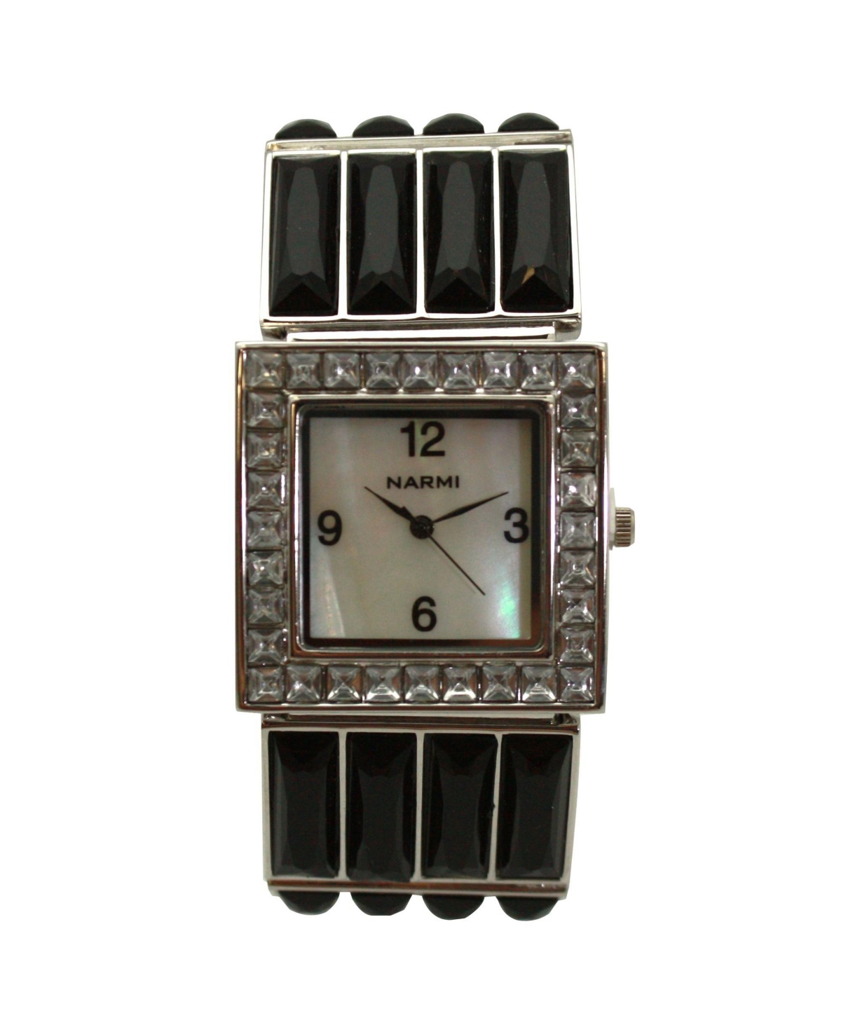 Click here for Olivia Black Pratt Square Jewel Women Watch - Blac... prices
