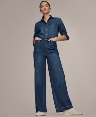Click here for Donna Karen Weekend Womens Denim Classic Womens Sh... prices