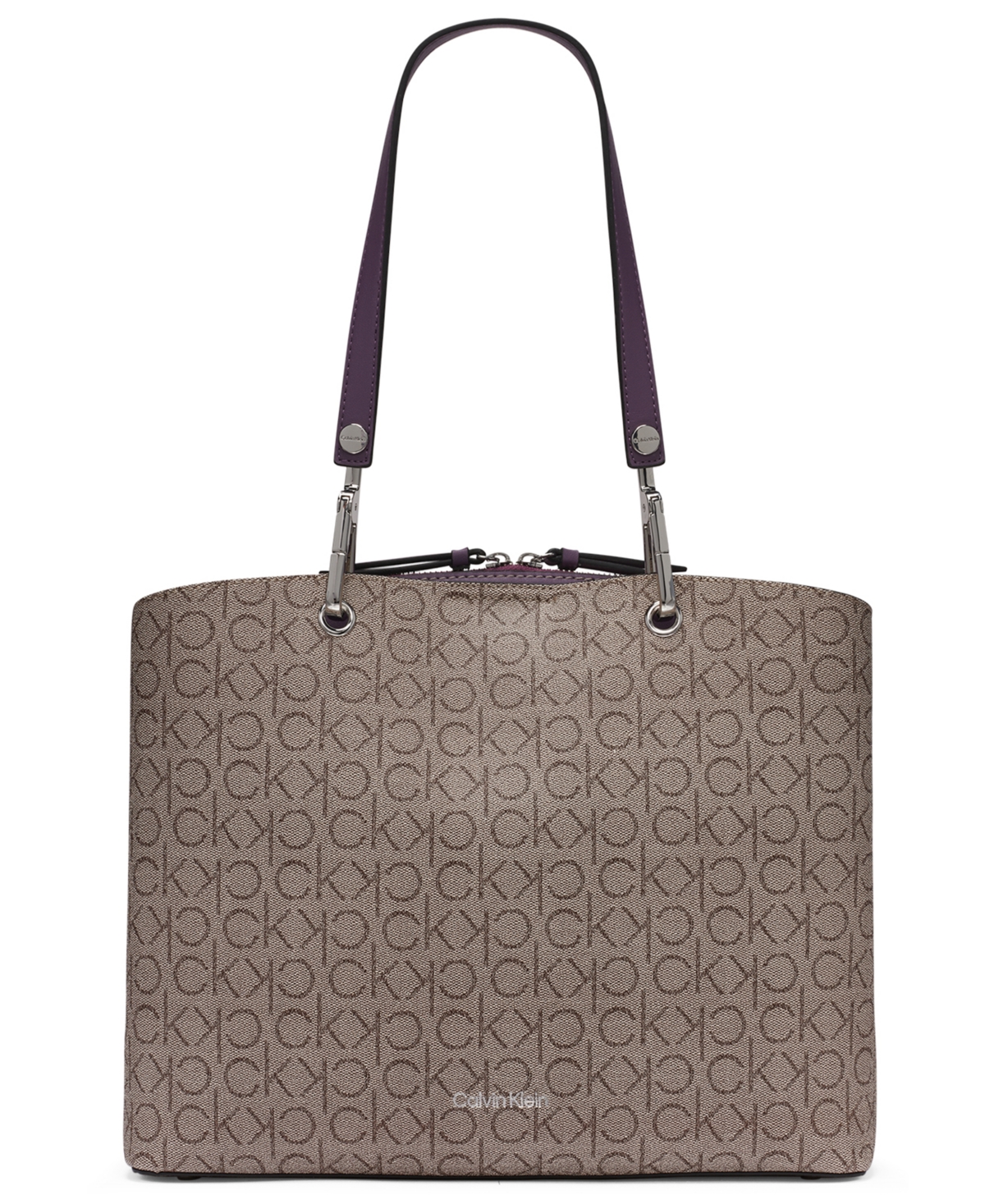 Click here for Calvin Klein Garnet Signature Triple Compartment T... prices