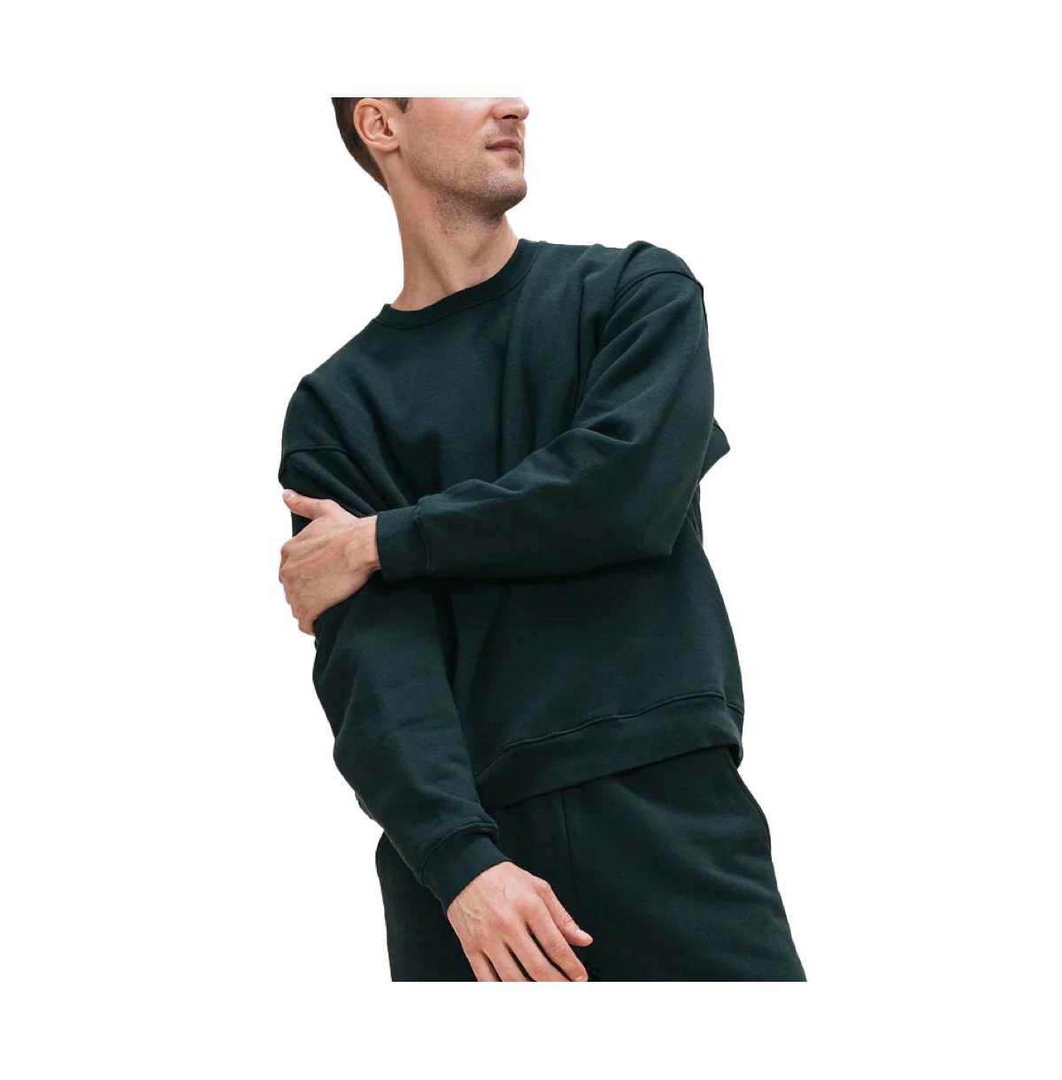 Click here for Ocio Mens Organic Cotton Teddy Oversized Crewneck... prices