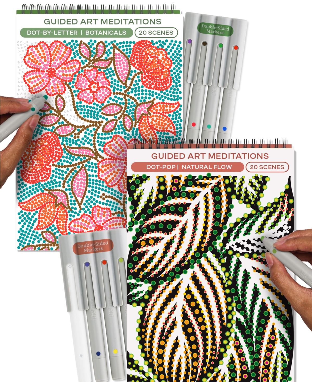 Click here for Lifelines FlowArt Dot Art Pads  Pack of 2 - Assort... prices