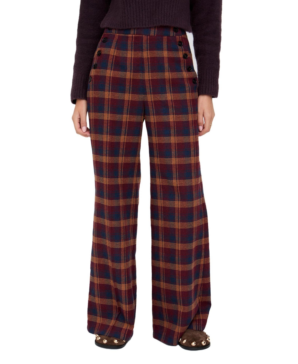 Click here for Lily and Lionel London Womens Damson High Waisted... prices