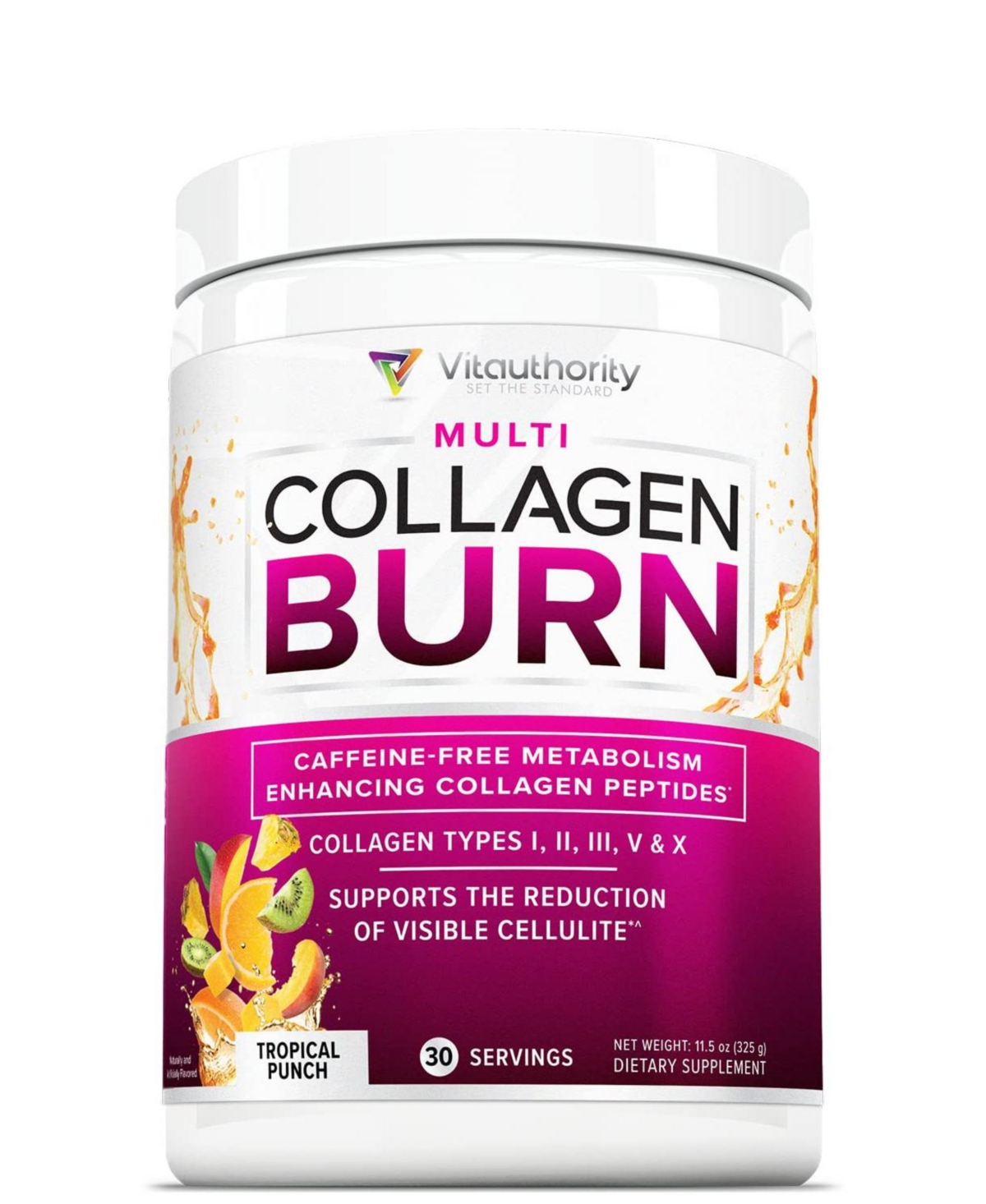 Click here for Vitauthority Multi Collagen Burn  Tropical Punch... prices