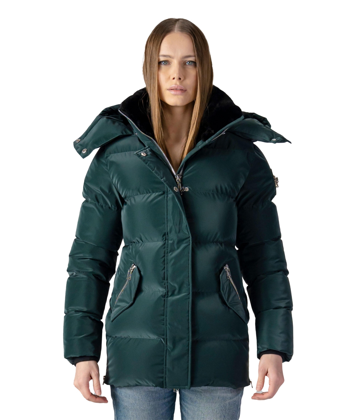 Click here for Woodpecker Womens Bumnester Quilted Coat - Green d... prices