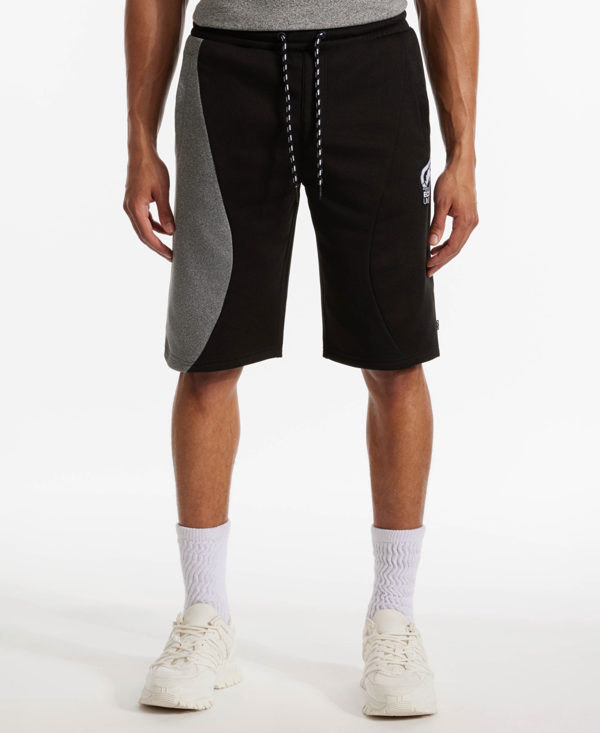 Click here for Ecko Unltd Mens Ridge Fleece Shorts - Black prices
