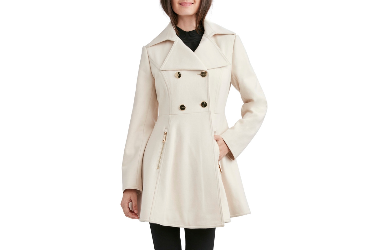Click here for Laundry by Shelli Segal Womens Wool Melton Double... prices