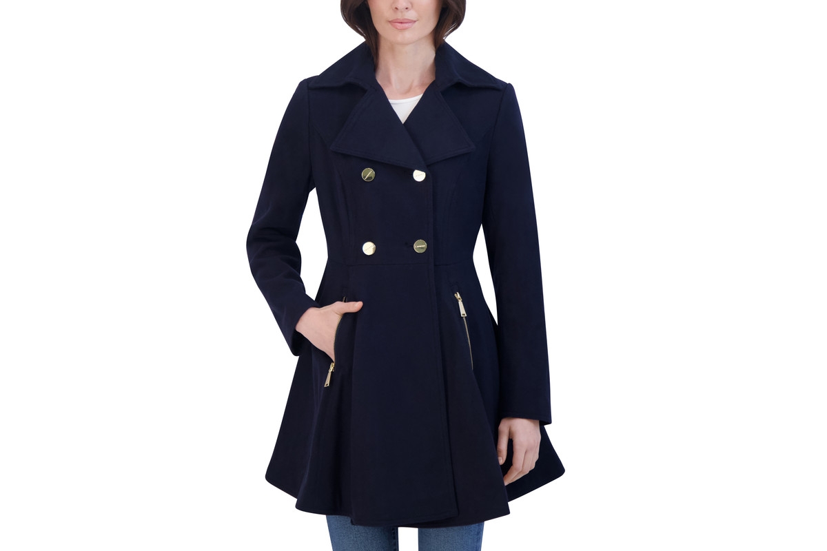 Click here for Laundry by Shelli Segal Womens Wool Melton Double... prices
