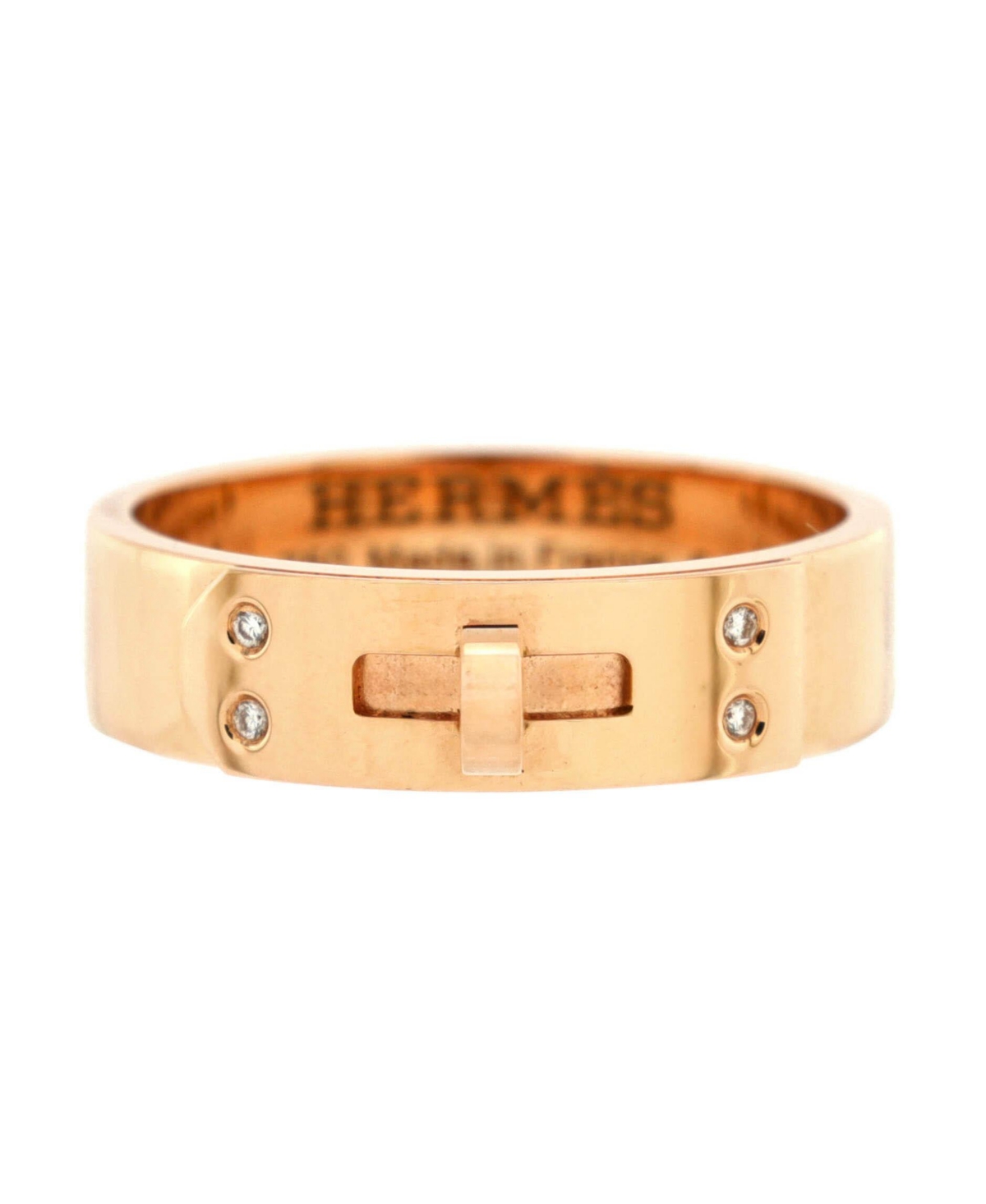 Click here for Pre-Owned Hermes Kelly Ring - 18k rose gold prices