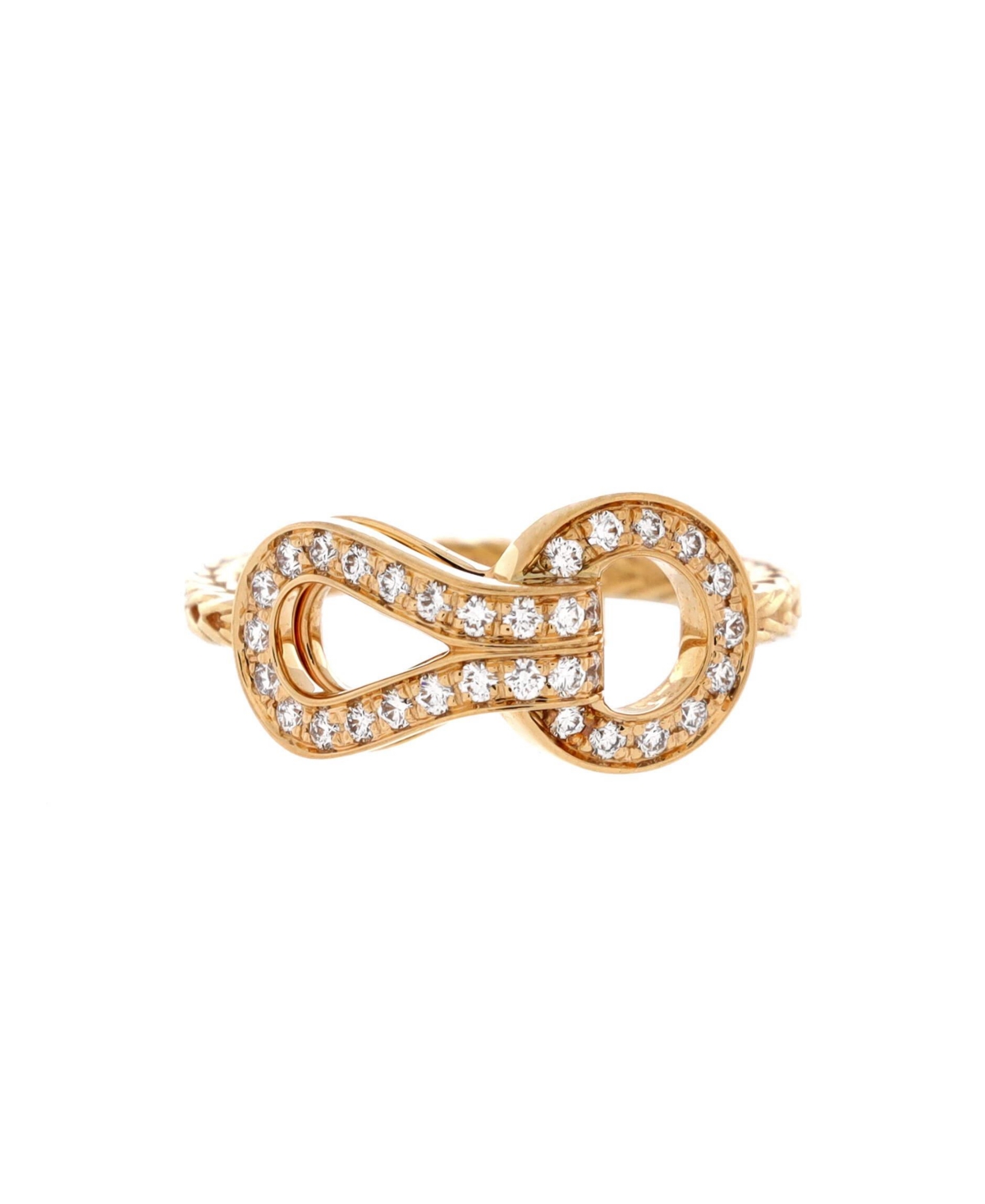 Click here for Pre-Owned Cartier Agrafe Vine Ring - 18k rose gold prices